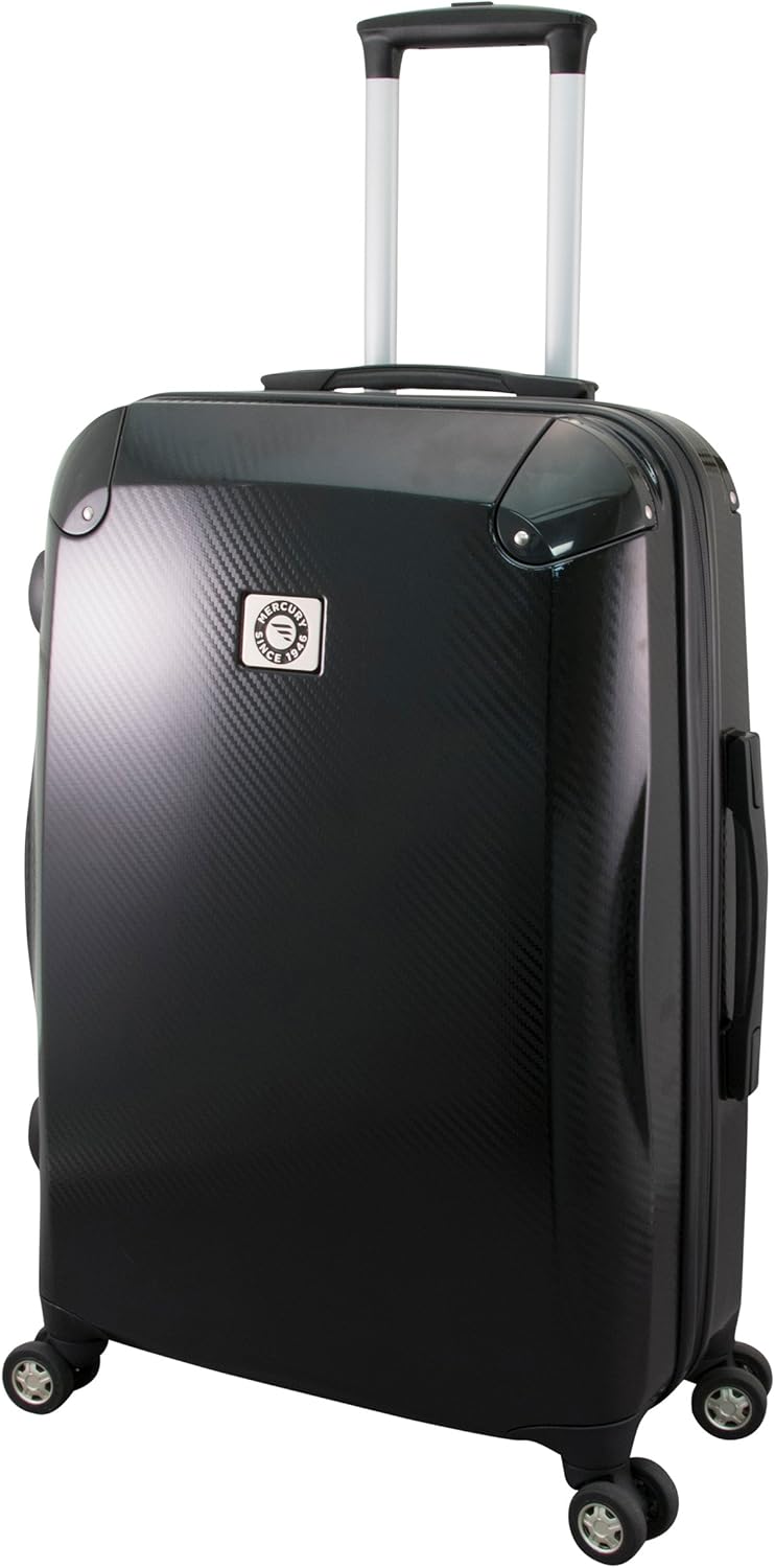 Amazon.com | Mercury Luggage Carbon Fiber Upright Hardside Suitcase ...