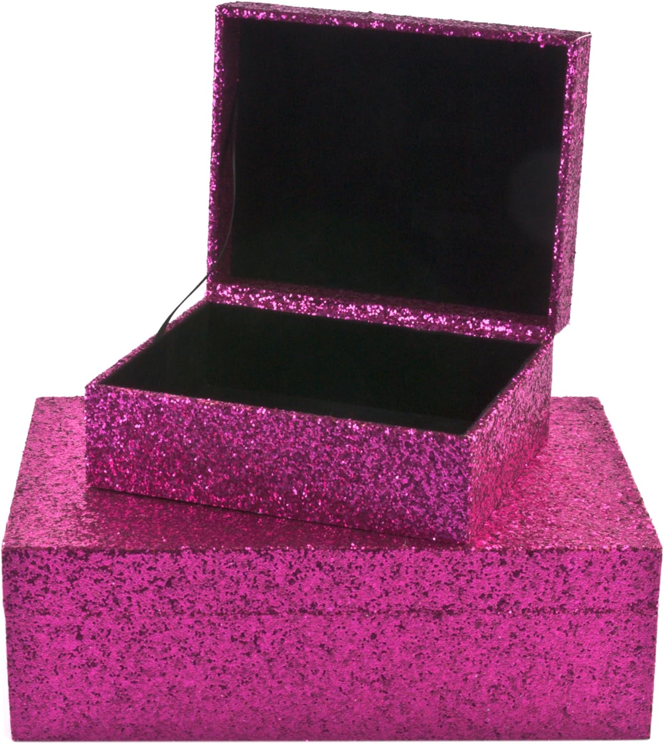Wanted Storage Box Glitter Set, Pink : Amazon.co.uk: Home & Kitchen