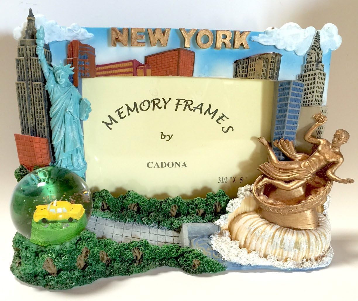 Amazon.com - NYC New York City Snow Globe Picture Frame