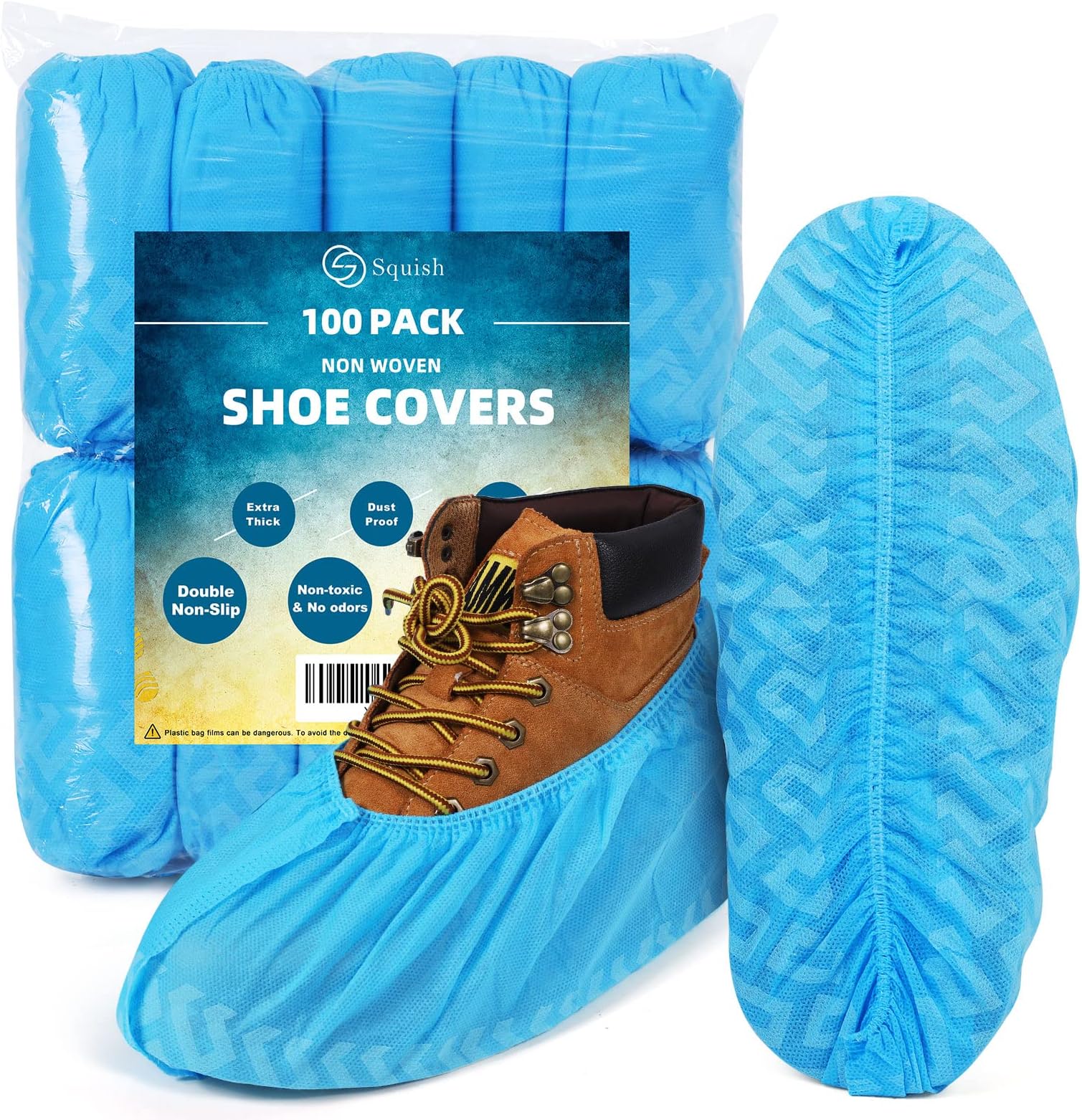 Sunshine post Shoe Covers Disposable,200Pack（100Pairs）Boot Covers ...