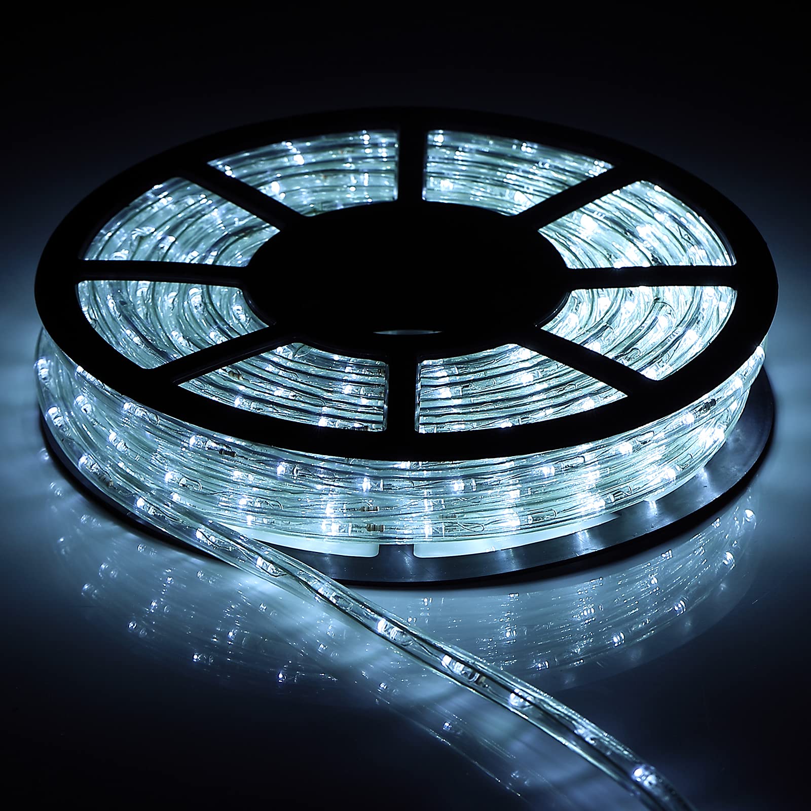 50Ft Rope Lights Outdoor, LED Strip Lights Outdoor Waterproof ...