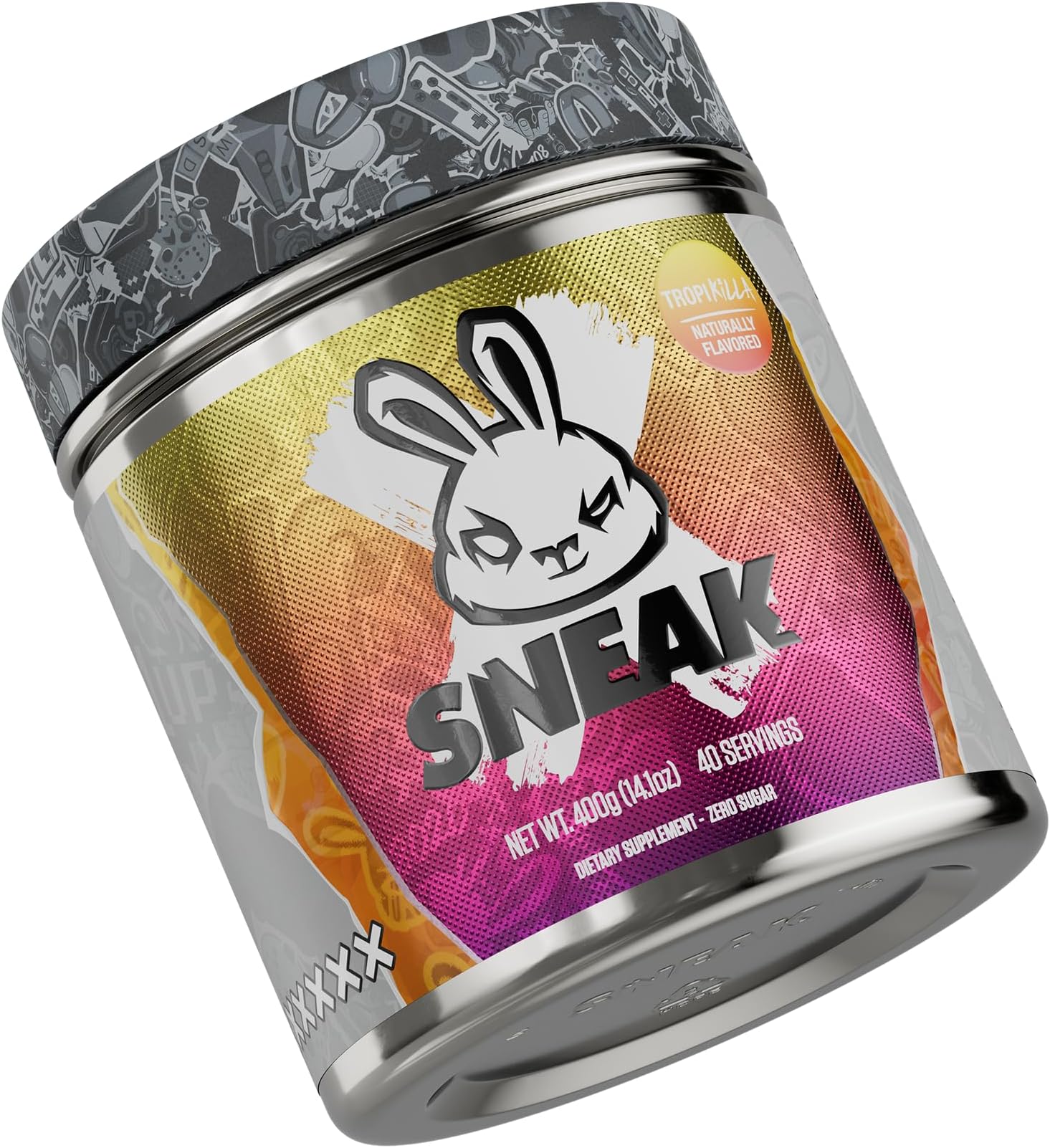 Amazon.com : SNEAK Energy Drink Powder | Tropikilla | No Sugar. No ...