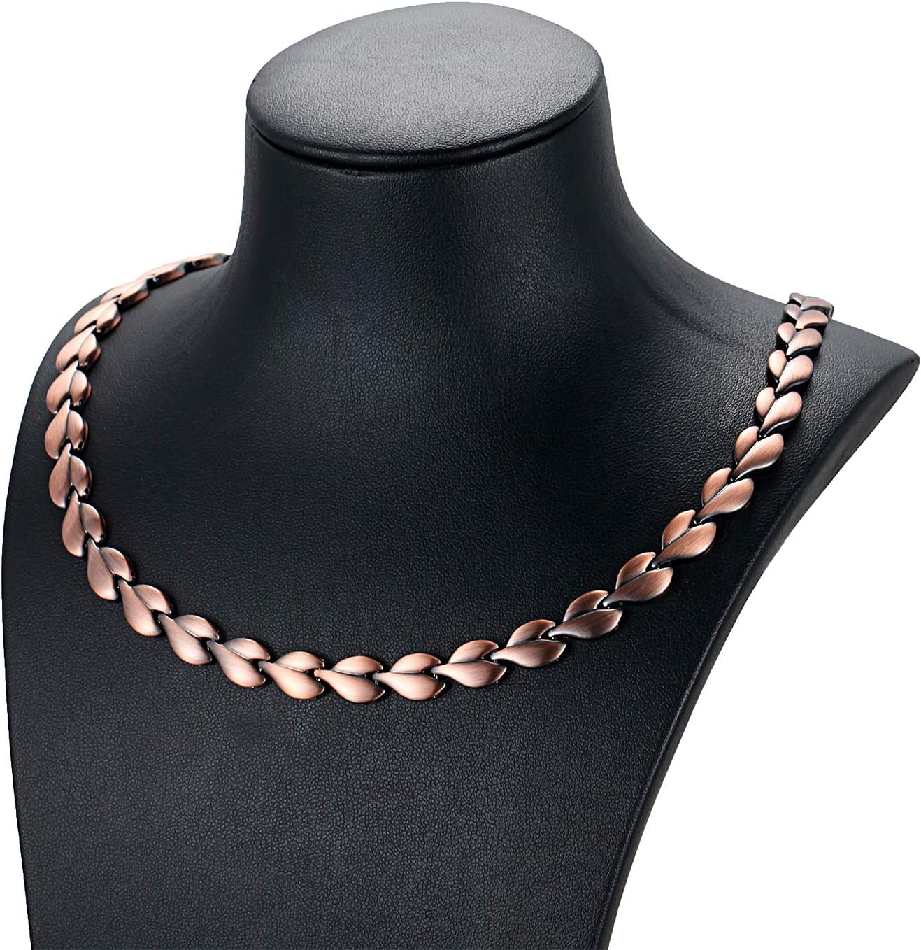 Amazon.com: RainSo Heart Shape Pure Copper Magnetic Necklace for Women ...
