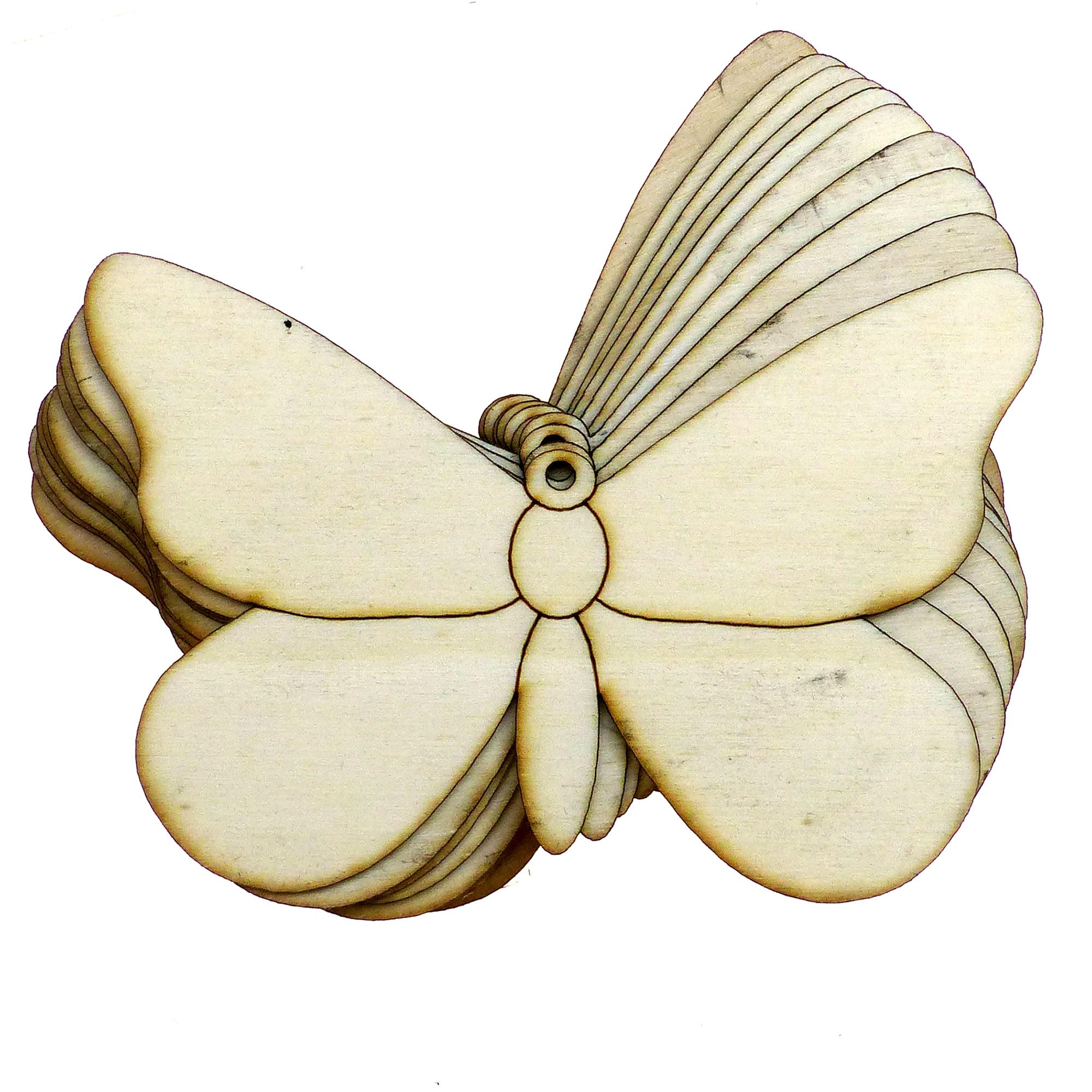 Eenvoudige Vlinder Decoratie Vlinder Goud (16x12cm) Kopen?