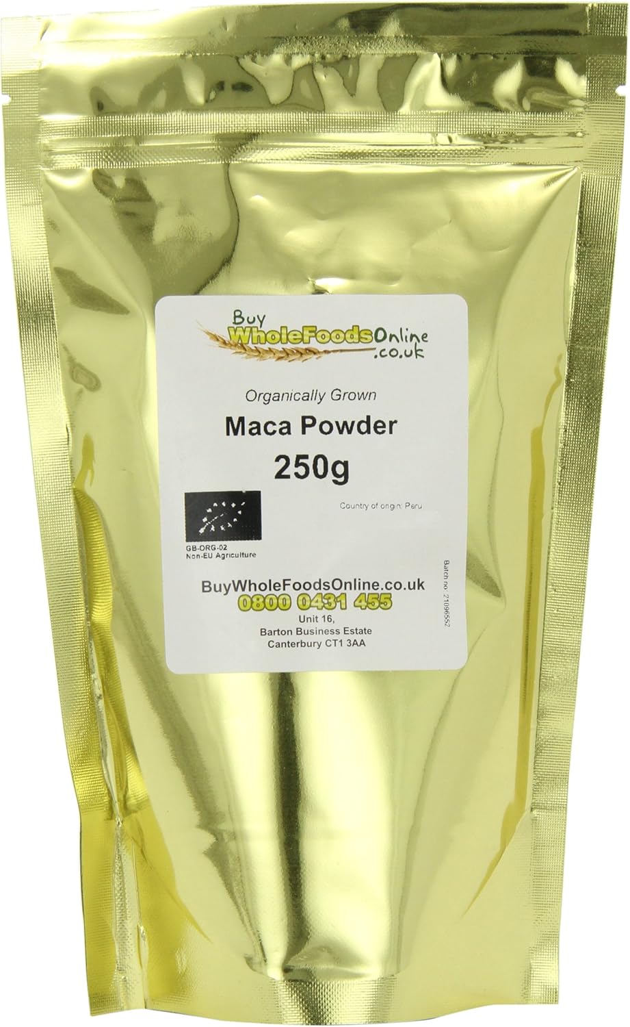Buy Whole Foods Online Organic Maca Powder 250 g : Amazon.co.uk: Grocery