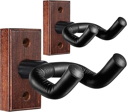 Amazon.com: WOGOD Guitar Wall Mount Guitar Hanger Wall Holder - Guitar ...