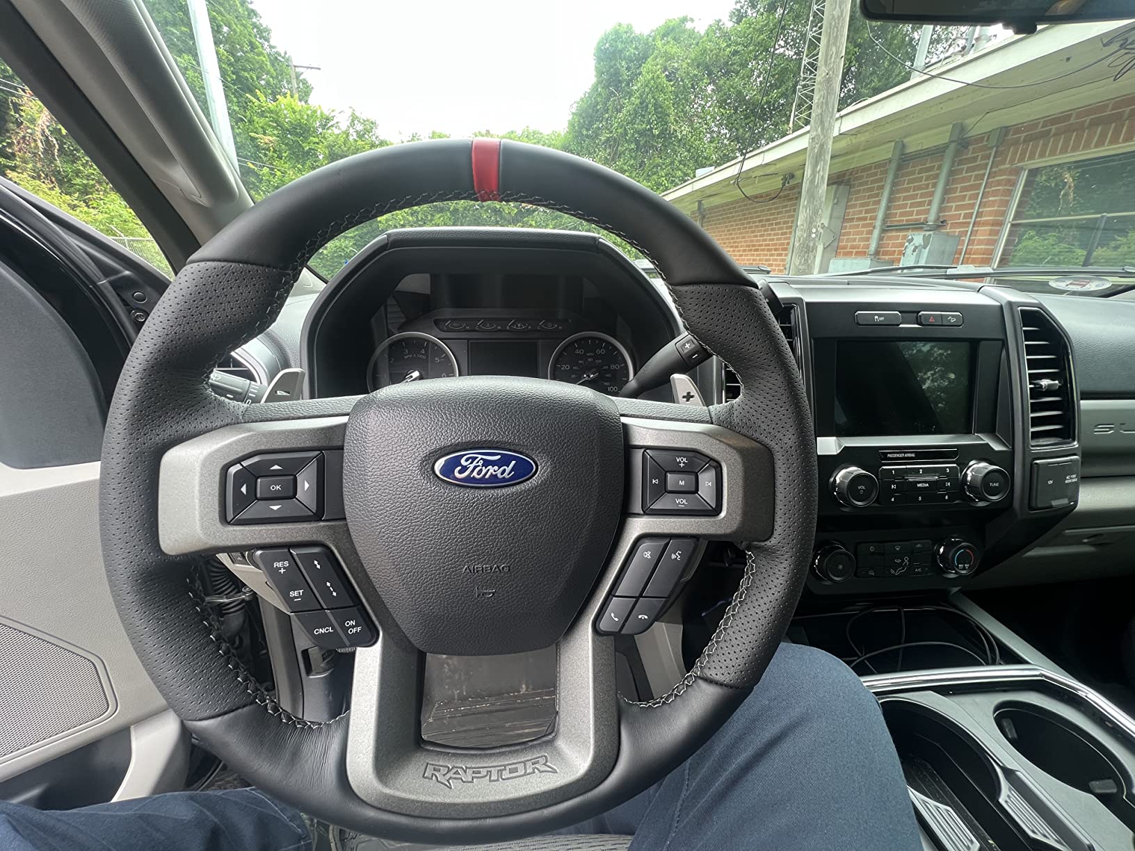 Amazon.com: OEM KL3Z-3600-DA Steering Wheel w/Red Sightline made for F ...