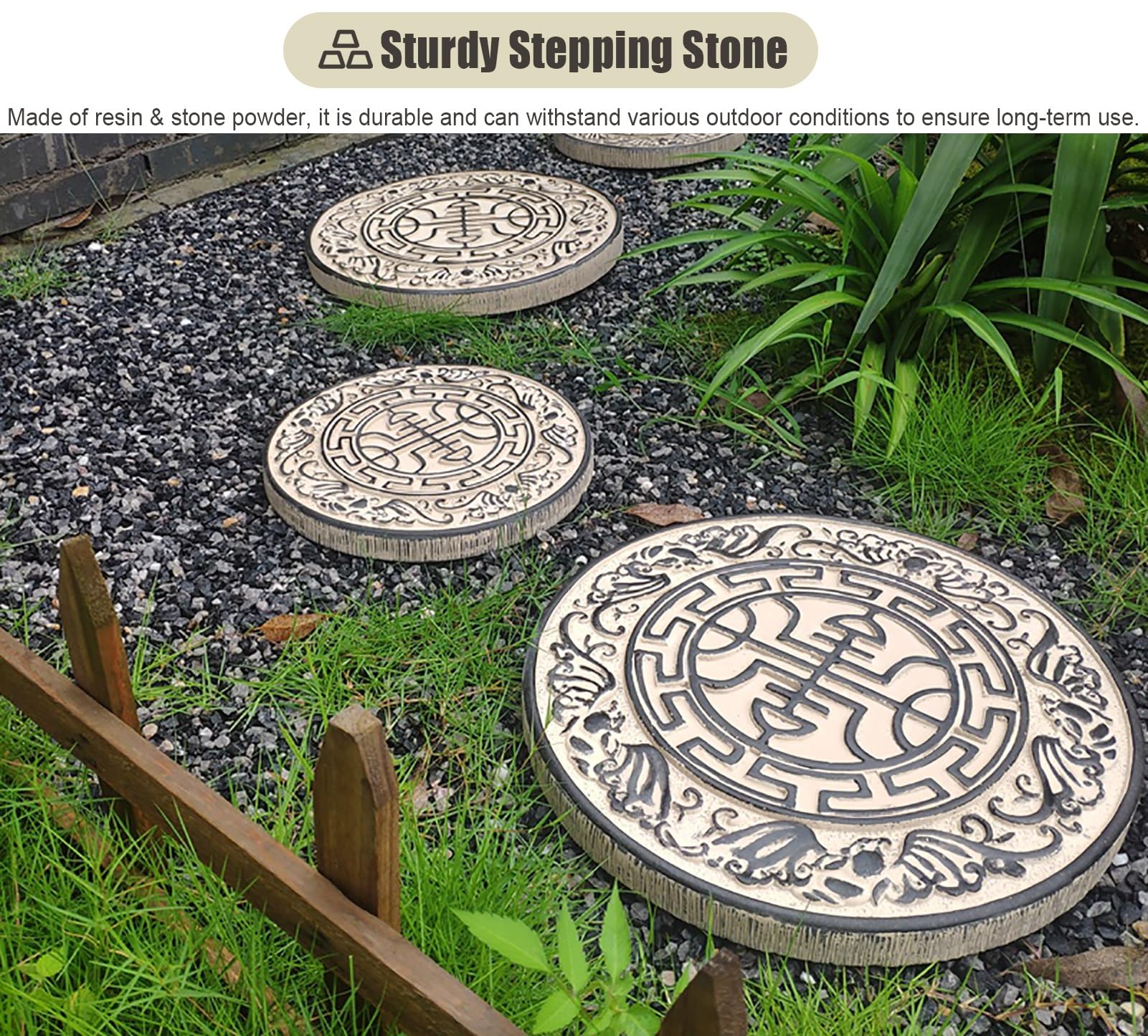 Patterned Grass And Landscaping Outdoor Stone Patios And Patio