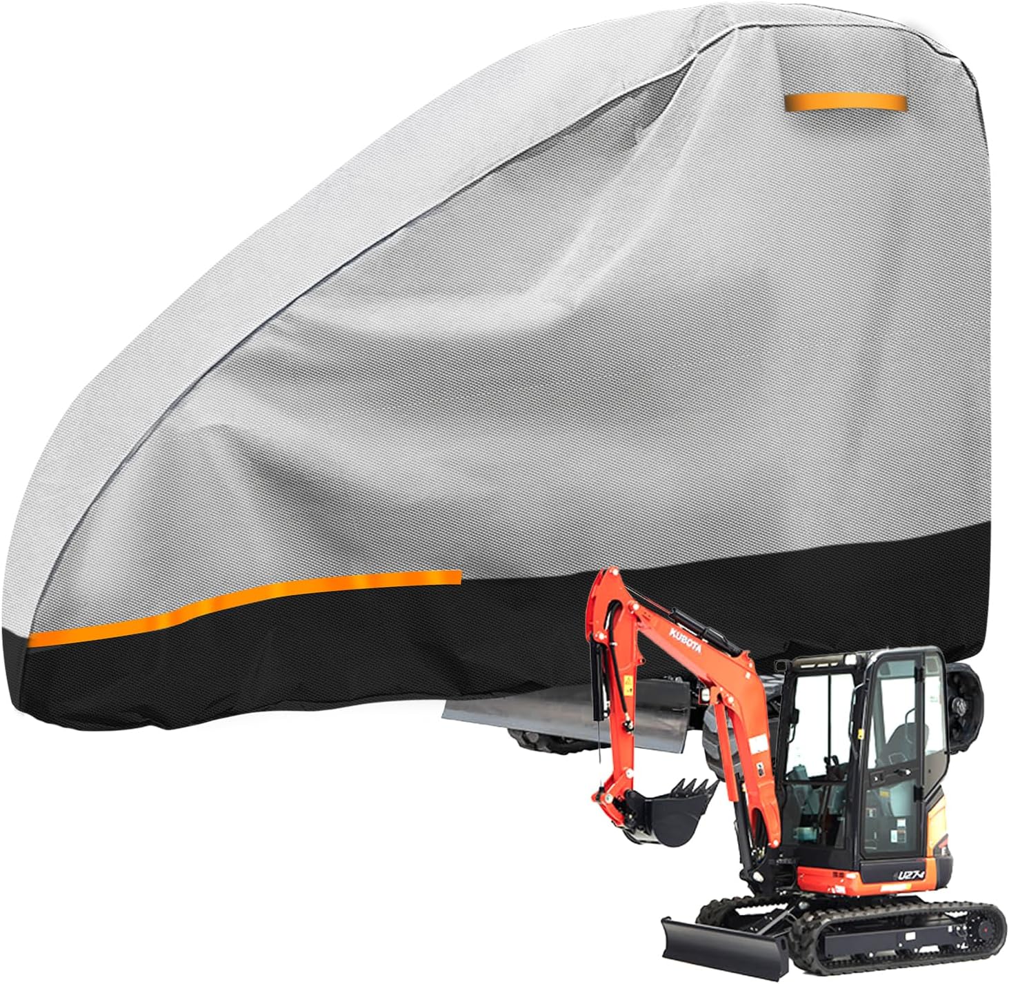 Amazon.com: Kistrba Car Cover Compatible with Mini Excavator 800-1600kg ...