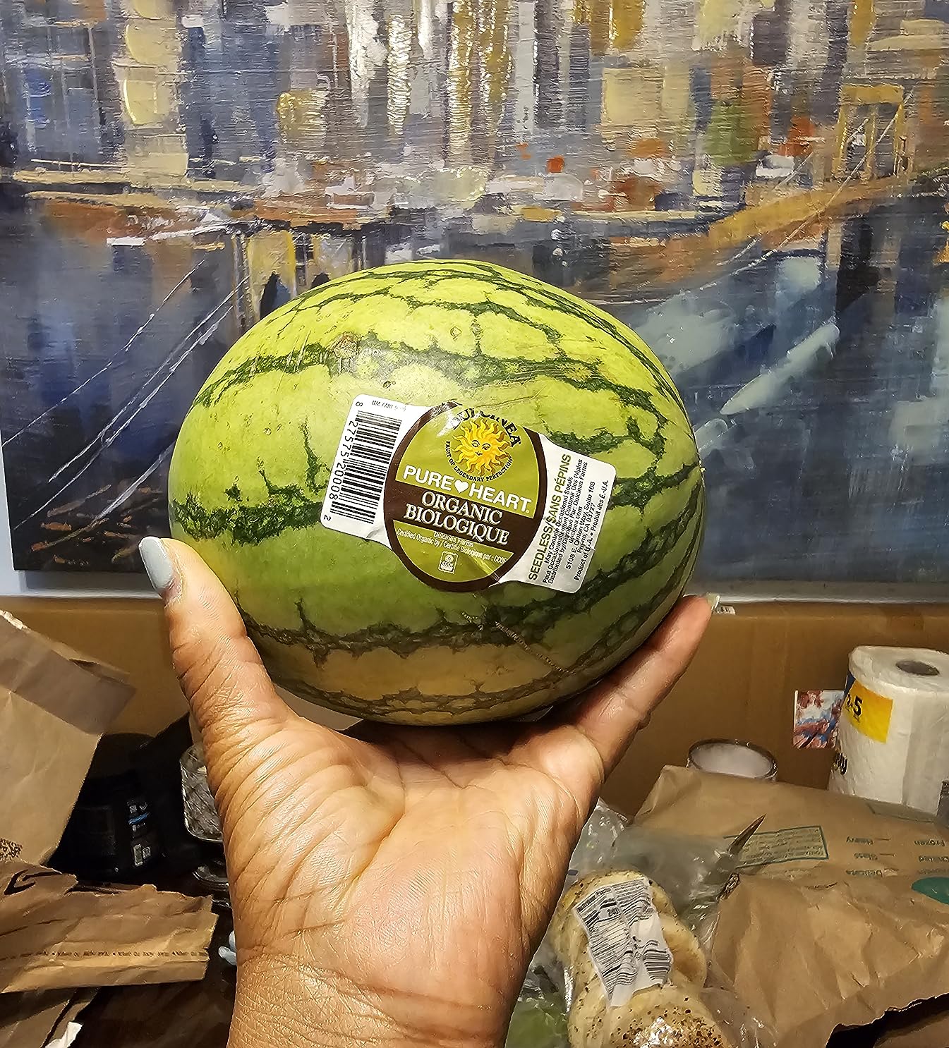 Amazon.com: Organic Mini Seedless Watermelon : Grocery & Gourmet Food