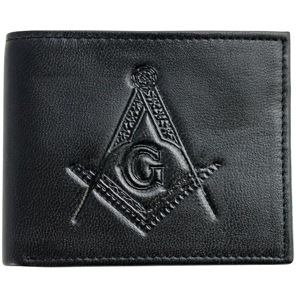 Amazon.com: Masonic Wallet (Black) LW- 103 : Clothing, Shoes & Jewelry