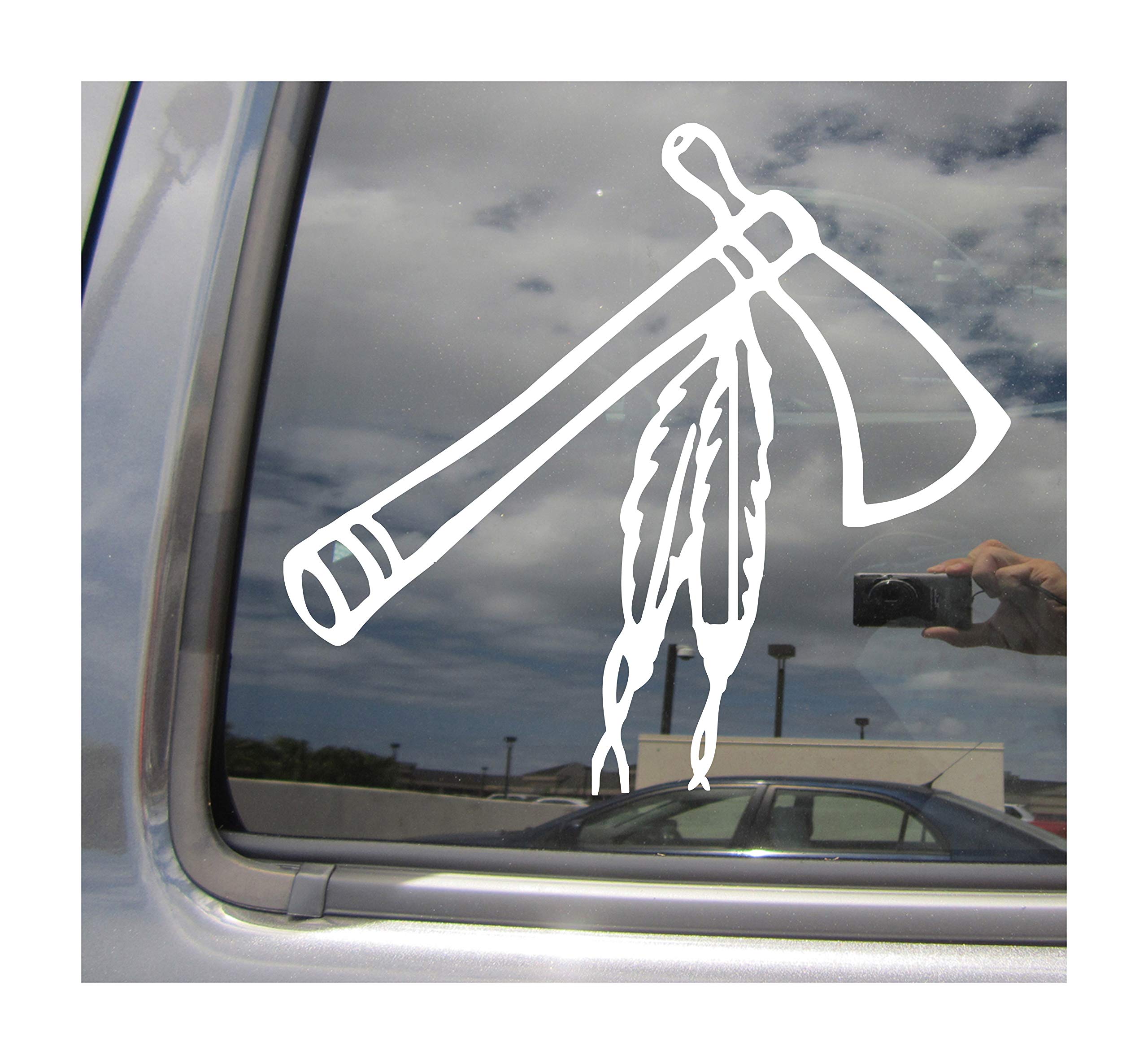 Axe Through Windshield