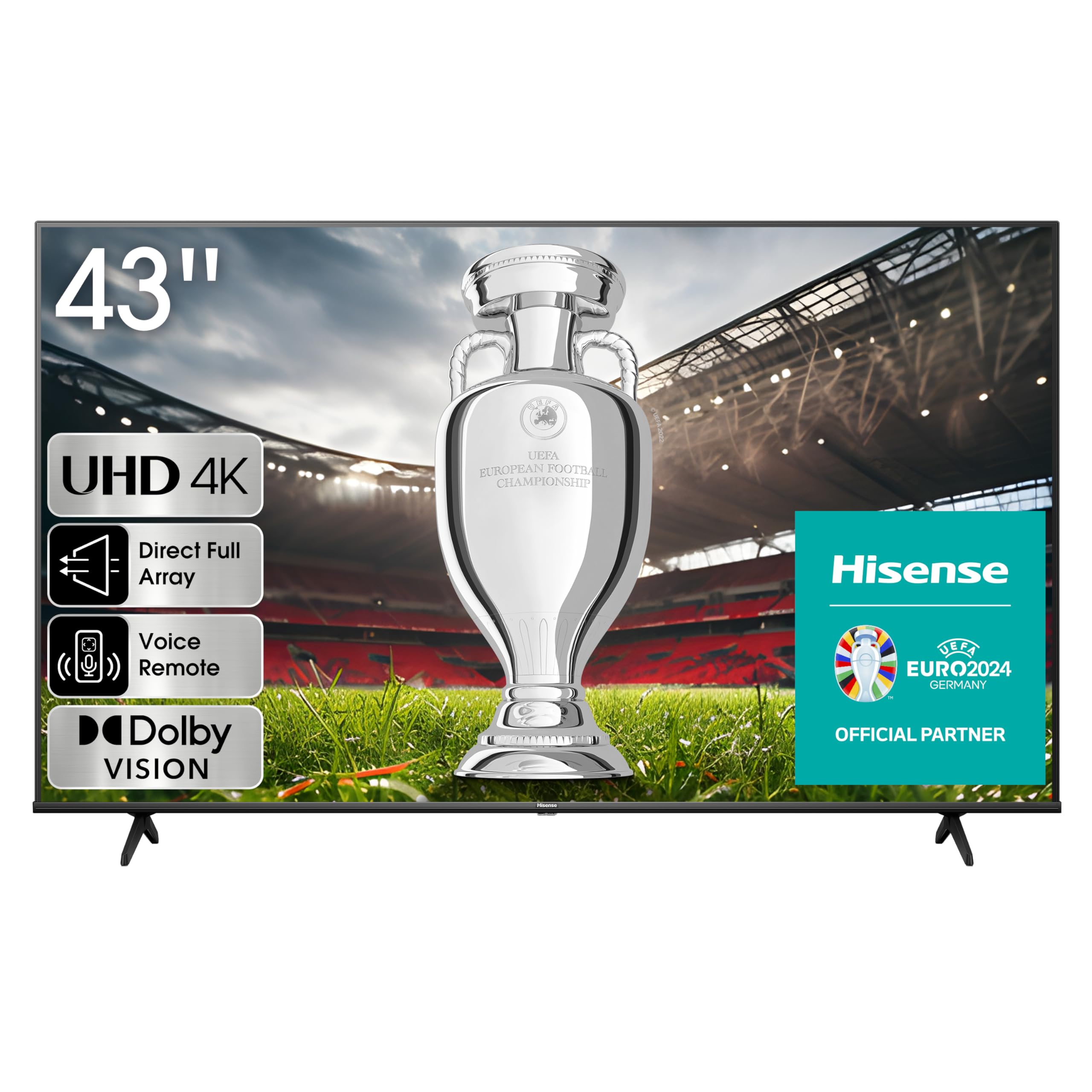 HISENSE VIDAA Smart TV 43A6K - Dolby Vision, Pixel Tuning, Voice Remote ...