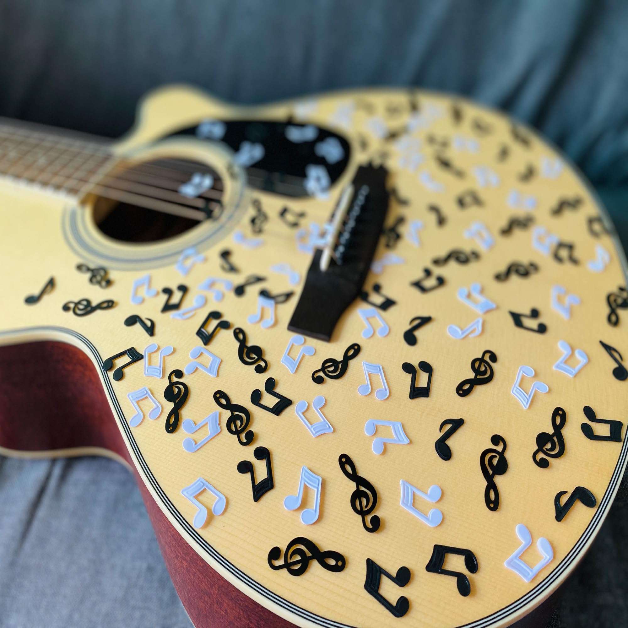 Amazon.com: JNSAXMI Confetti Musical Notes Sequins Table Musical Clef ...