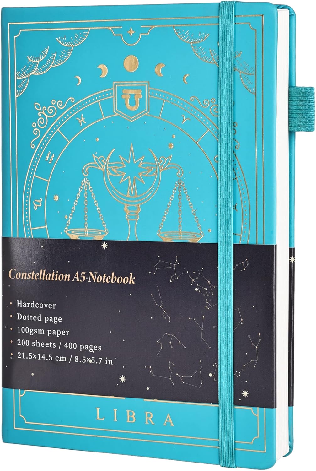 Amazon.com : Constellations A5 Dotted Hardcover Journal Notebook ...