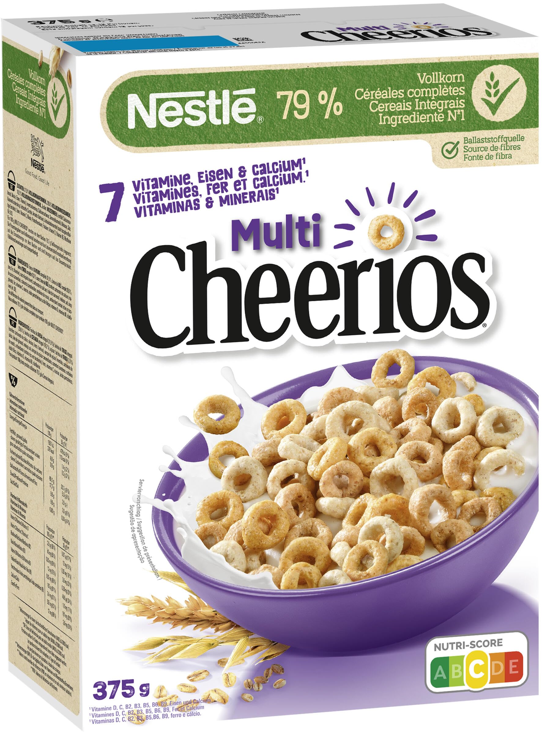NESTLE Nestlé Multi CHEERIOS Frühstücks-Cerealien aus 5 ...