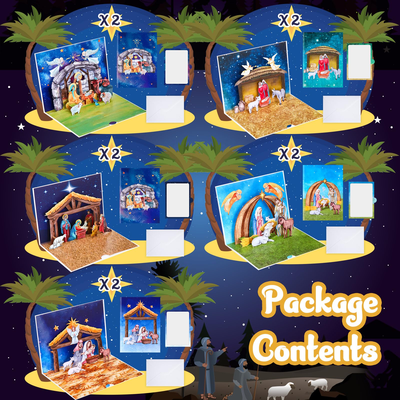 Tarjetas Del Nacimiento De Jesus