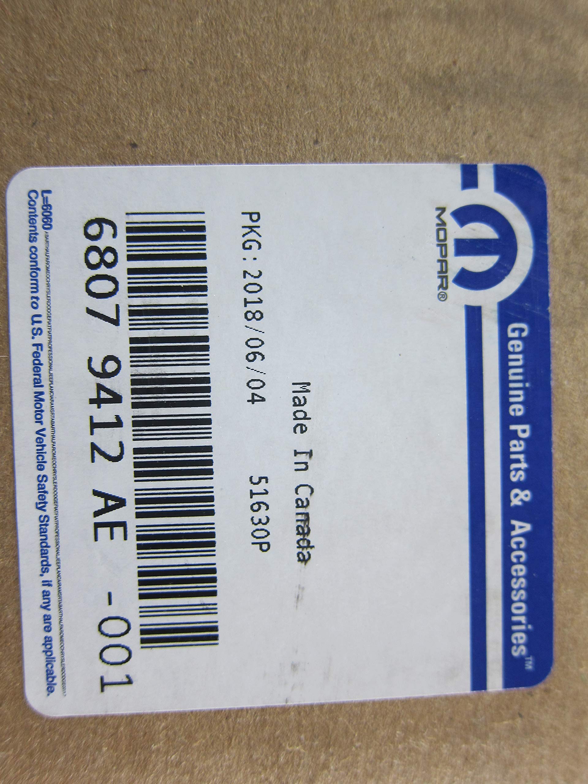 Jeep Wrangler JK Water Pump For 3.6L Engines New Mopar OEM: Buy Online ...