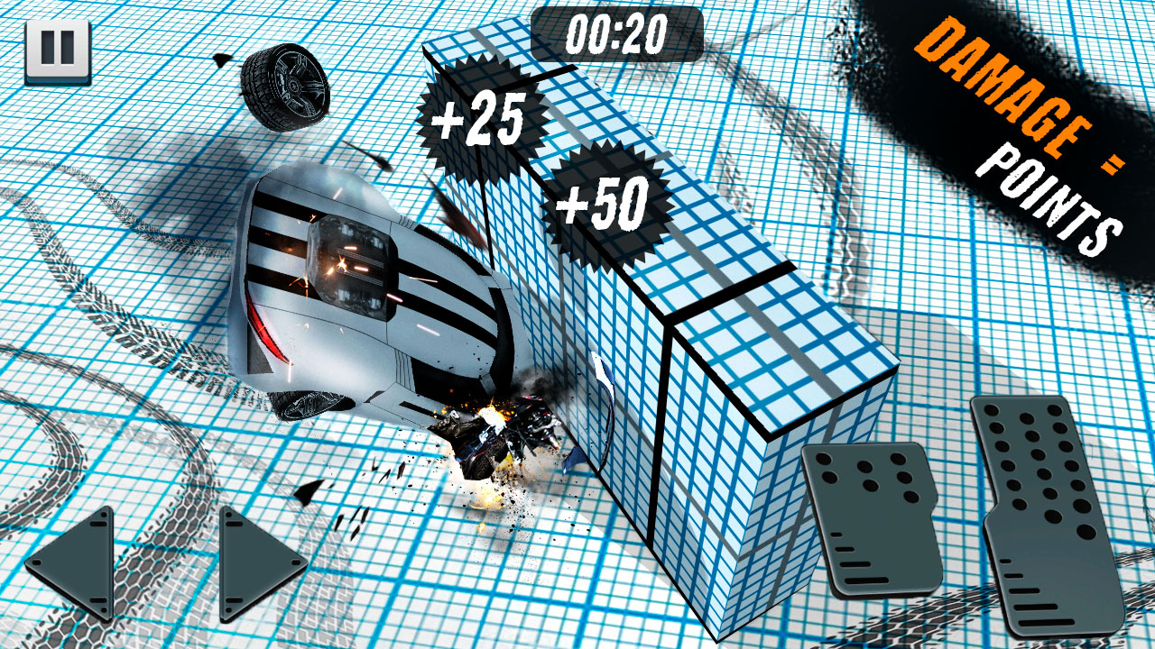 Sports Car Demolisher Accident - Breaking Crash Test Simulator - App on ...