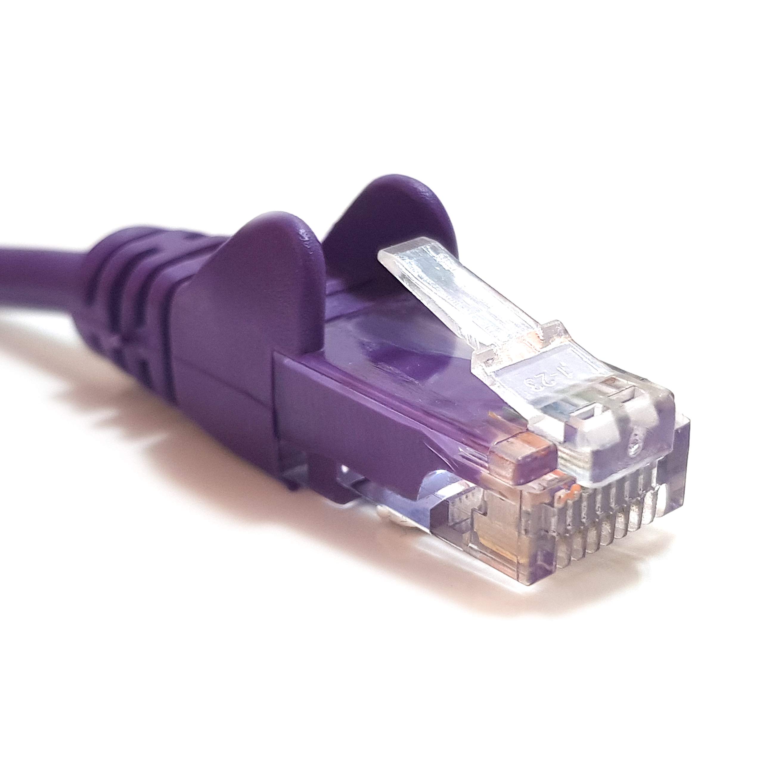 Purple Colour Cat5e (3m) Ethernet Network Cable RJ45 Long Internet LAN ...