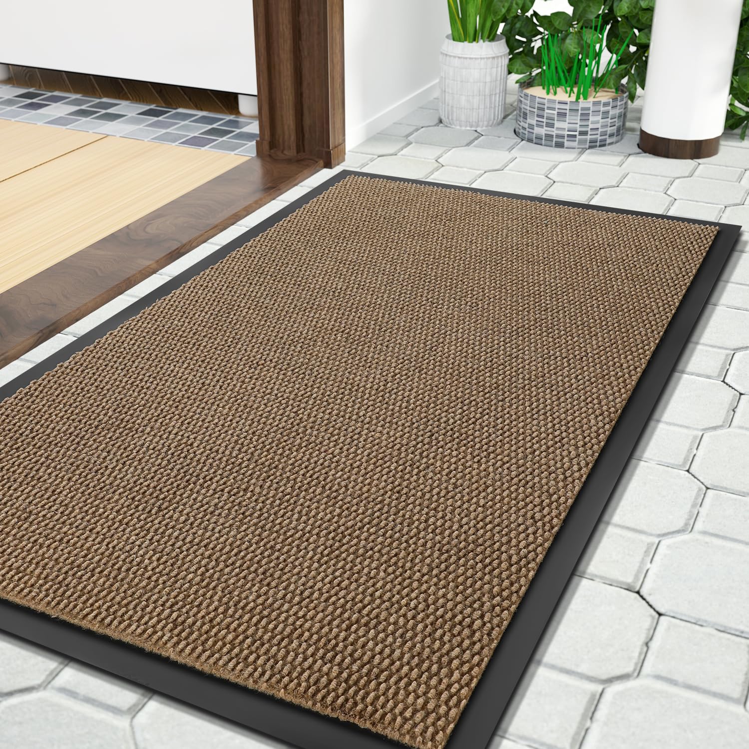 Amazon.com: Yimobra Doormat Outdoor Indoor Entrance 36 x 17, All-Season ...