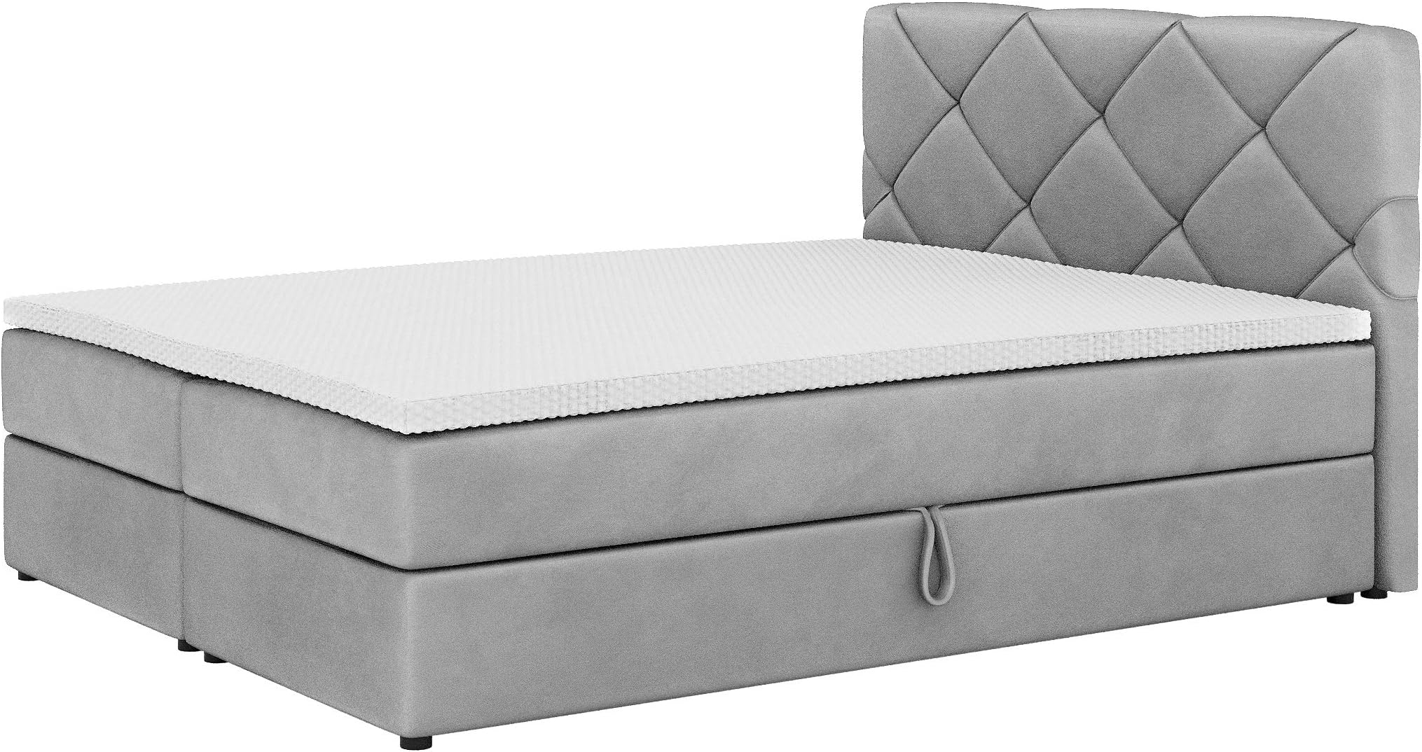 PAMIR-Möbel Boxspringbett mit 2 Bettkasten | Bequemes Bett mit 5-Zonen ...