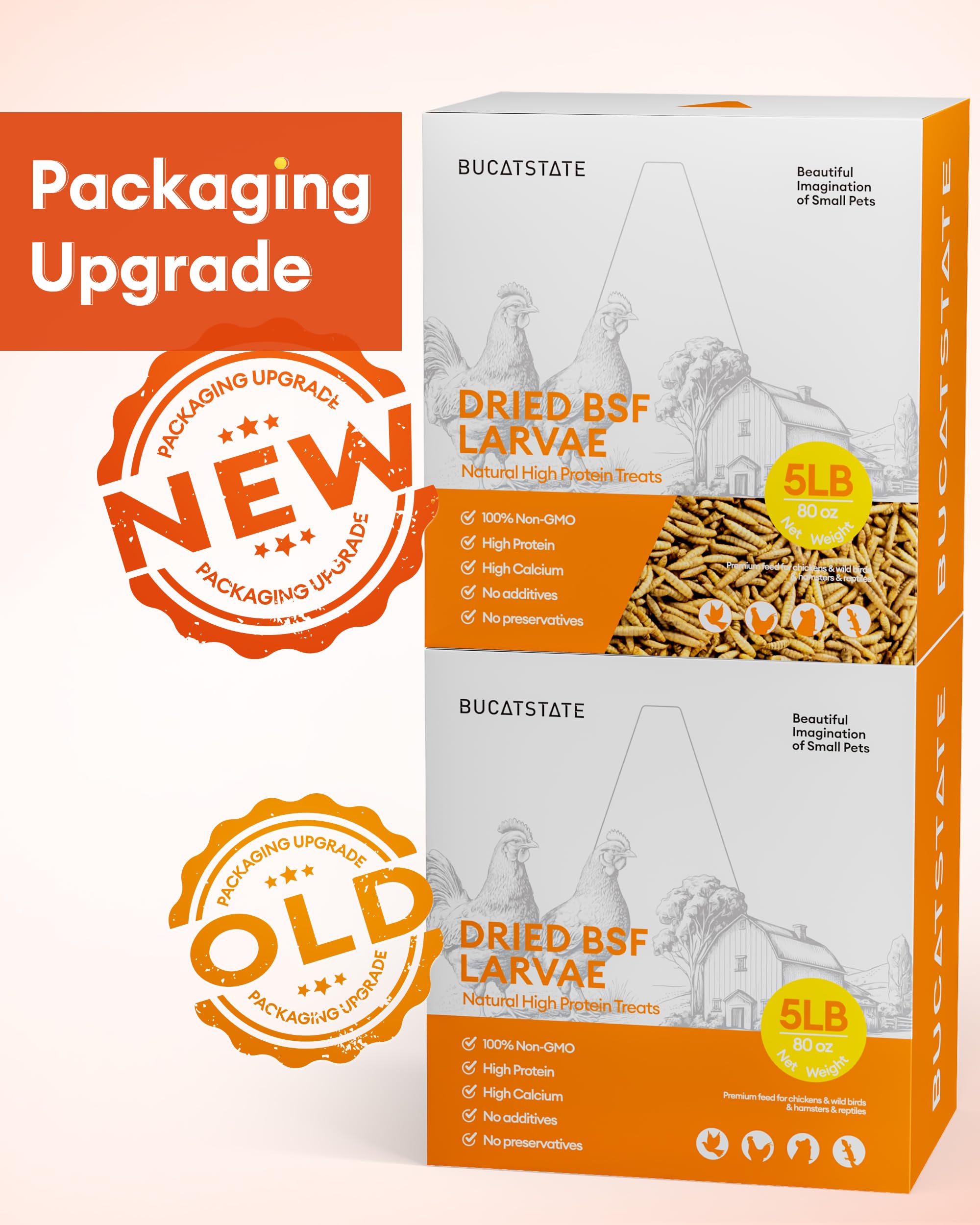 Snapklik.com : 85X Calcium Than Dried Mealworms 5LB For Chicken Feed ...