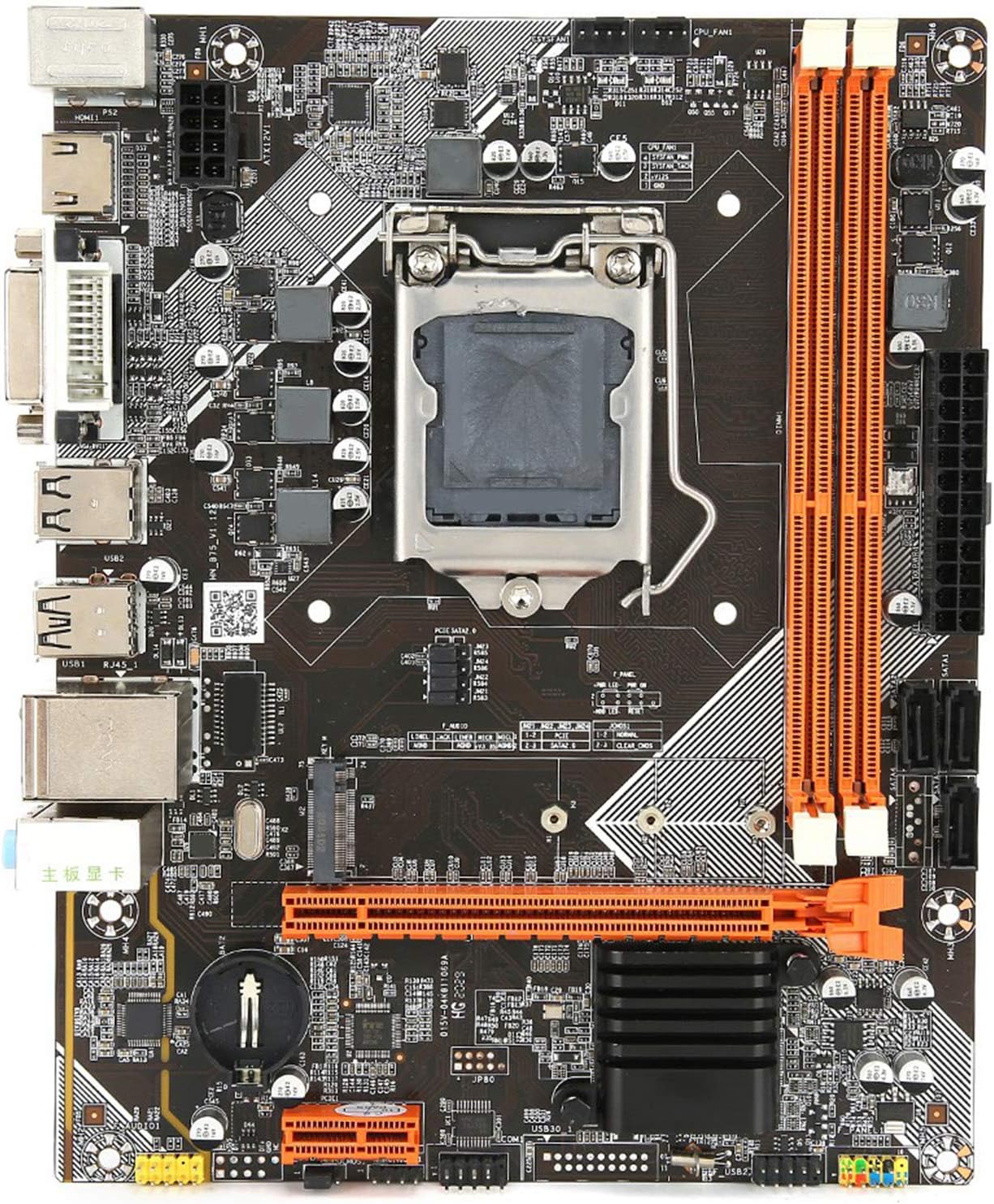 DDR3 Computer Motherboard, M-ATX Desktop Motherboard LGA 1155, Support ...