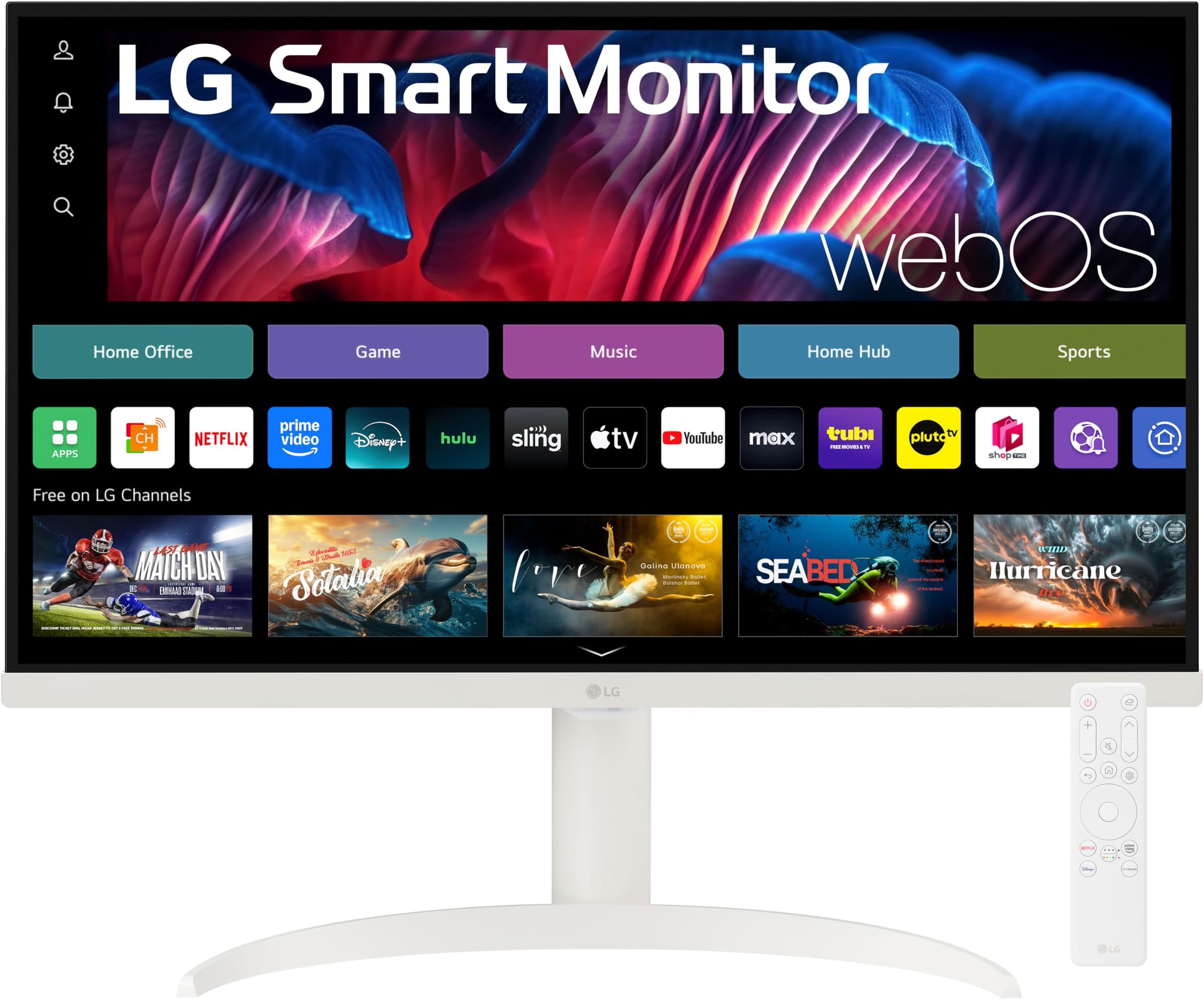 Amazon.com: LG 32SR85U-W Smart Monitor 32-inch 4K UHD (3840x2160), IPS ...