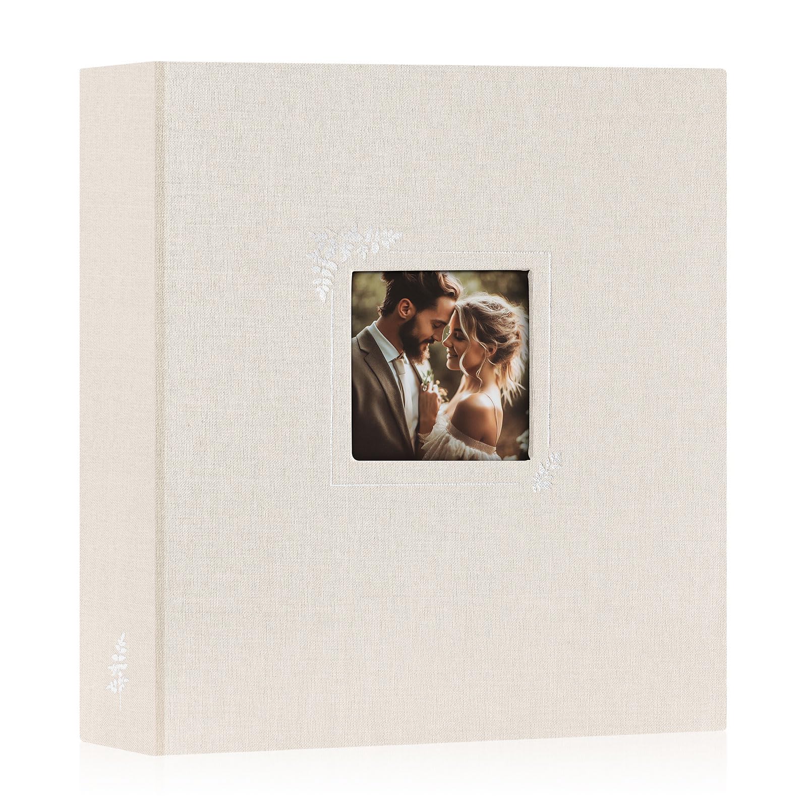 Snapklik.com : Lanpn Scrapbook Photo Album 8.5x11, Linen Window Design ...