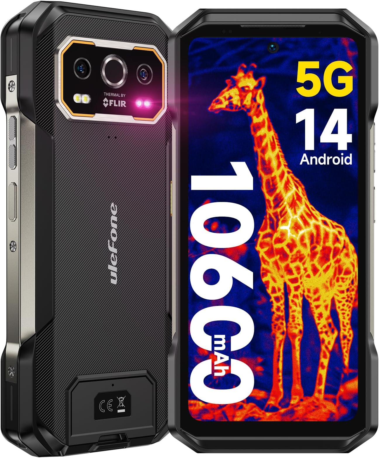 Ulefone Armor 27T Pro Outdoor Smartphone 5G Android 14 Handy 24GB ...