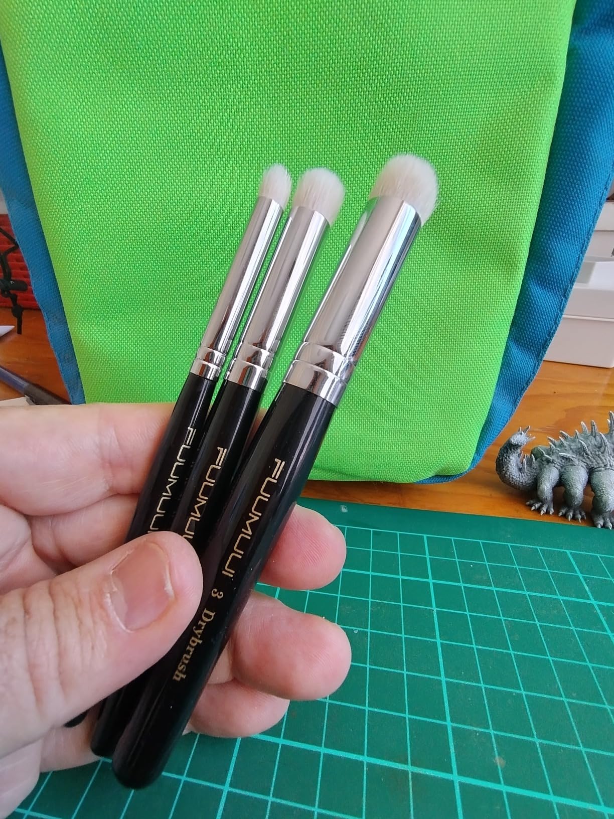 Drybrush Set - Hobby Model Paint Brush Set - Miniature Paint Brushes in ...