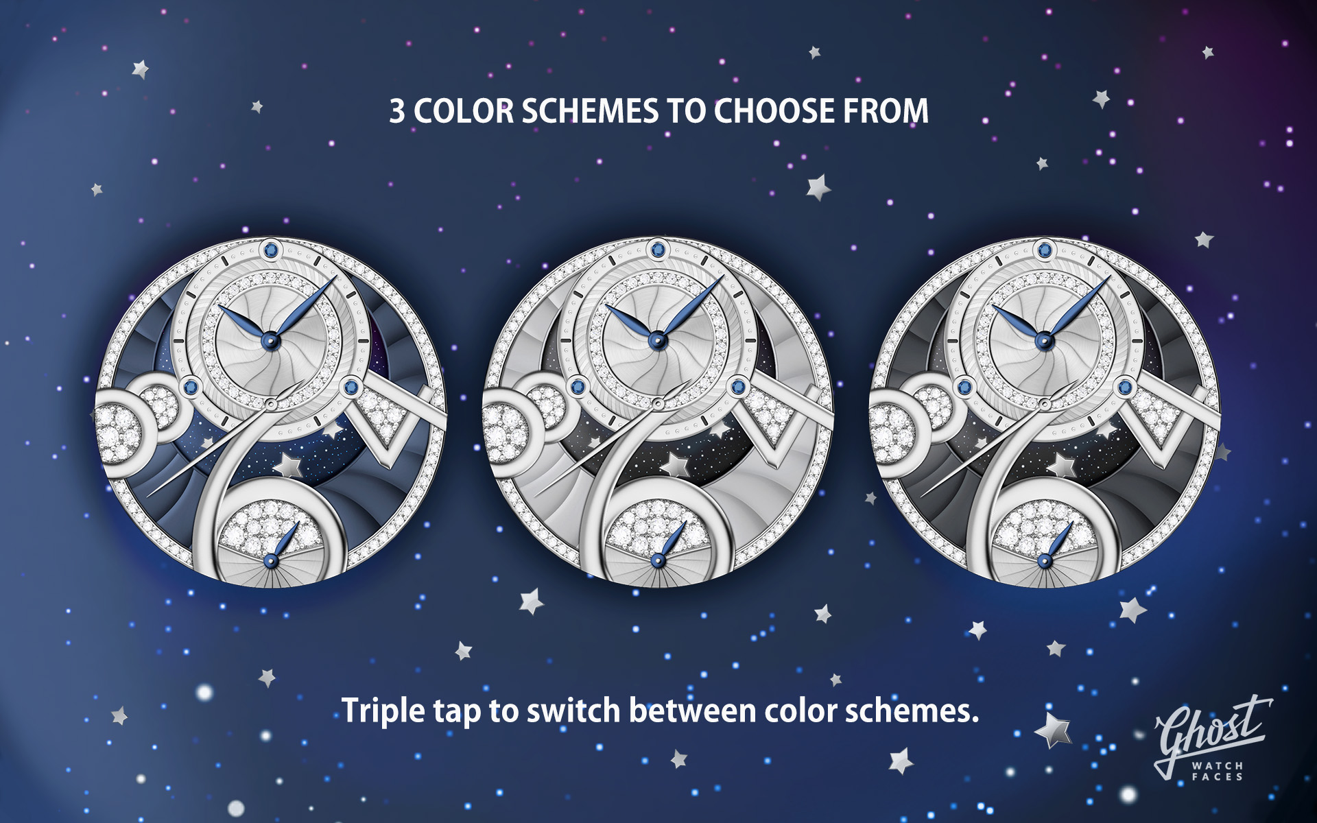 Starry Sky Watch Face - App on Amazon Appstore
