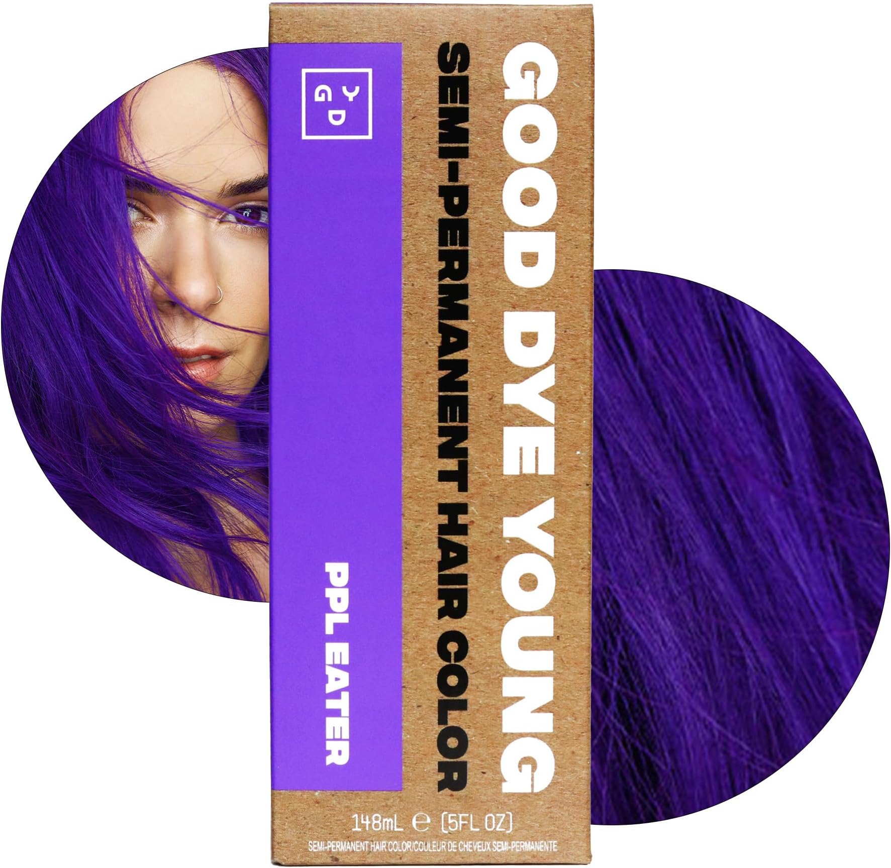 Amazon.com : Brite Rose Semi-Permanent Hair Color - Vegan & Cruelty ...