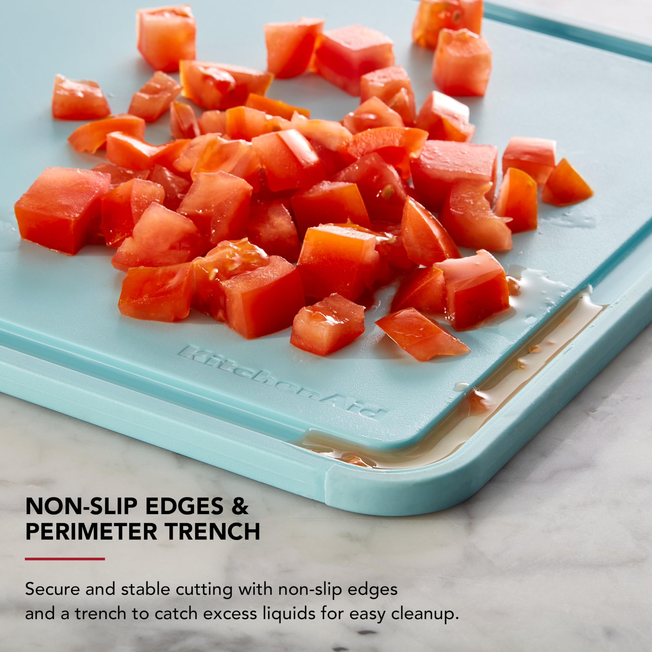 Snapklik.com : KitchenAid Classic Plastic Cutting Board