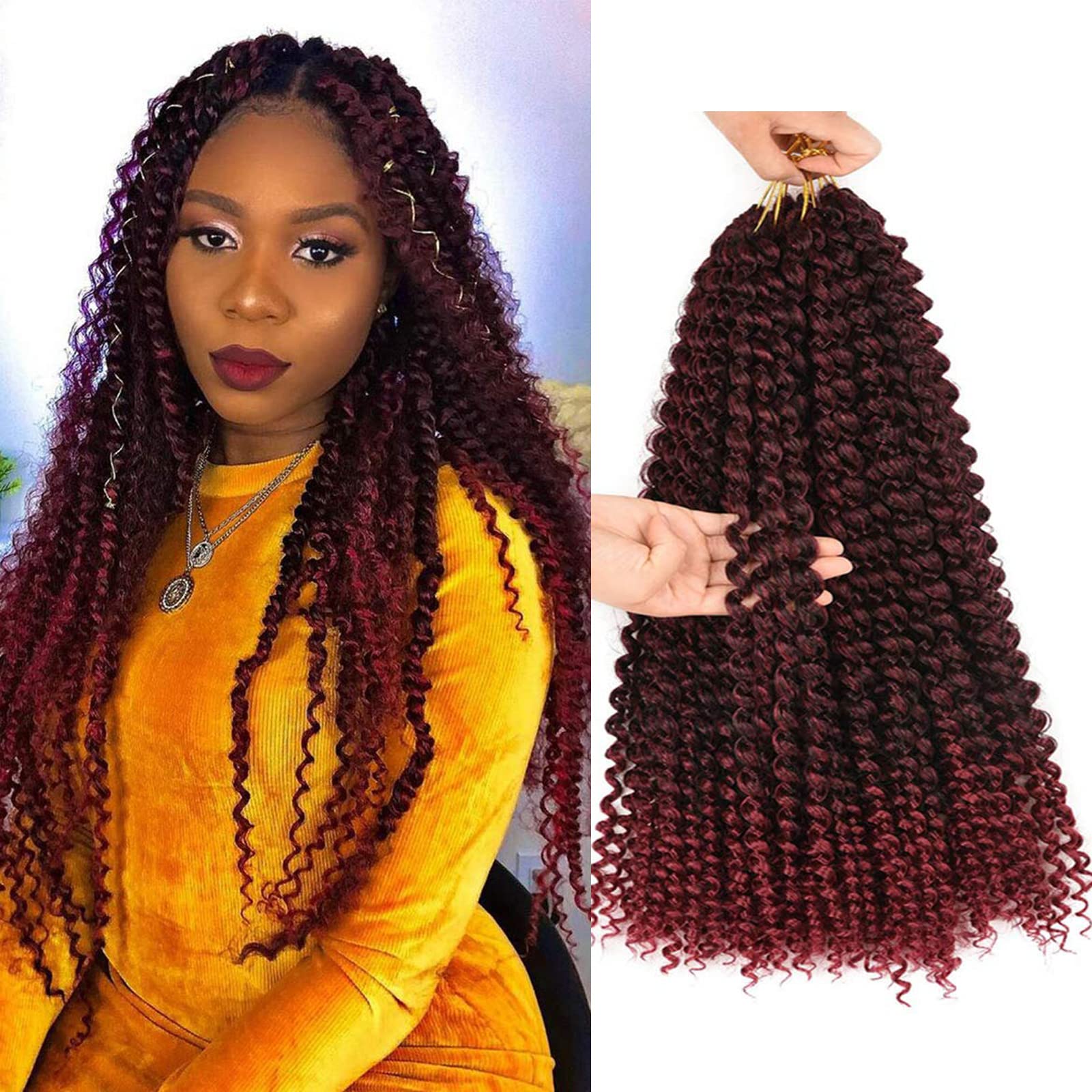 Buy Passion Twist Hair - 7 Packs 18 Inch Passion Twist Crochet Hair For ...