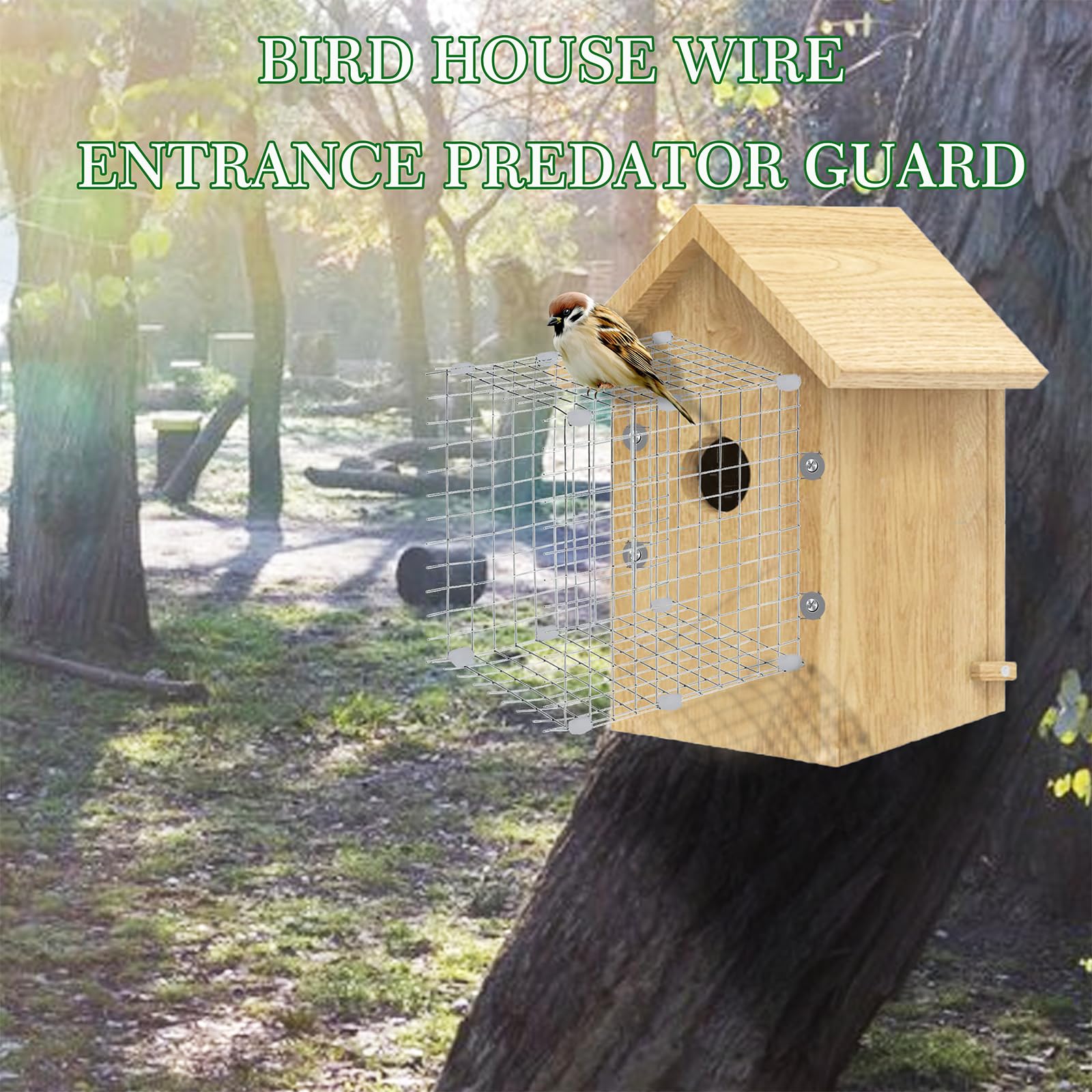 Snake Predator Guard Bluebird House