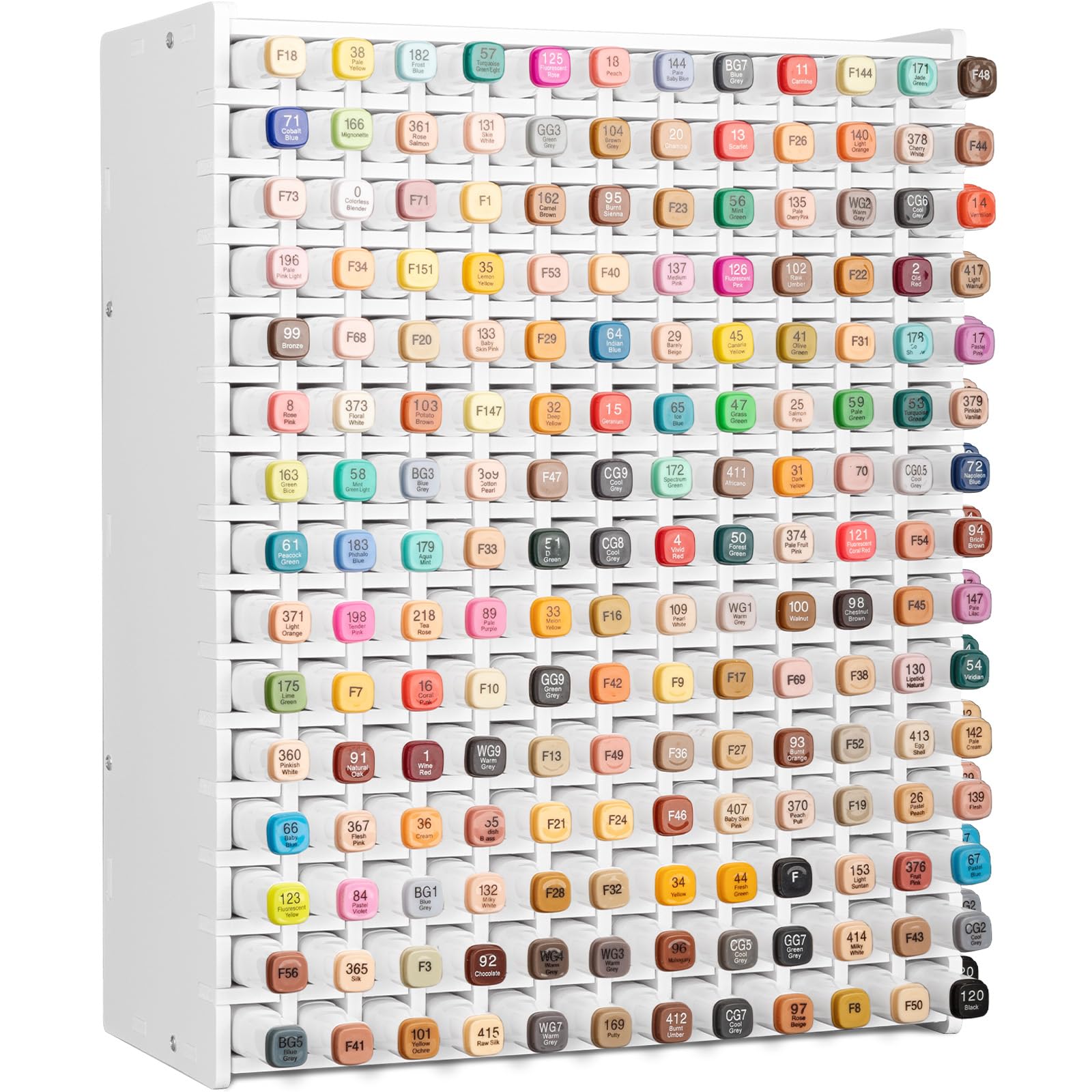 Amazon.com: Marker Organizer, Markers Holder Storage with Divider Art ...
