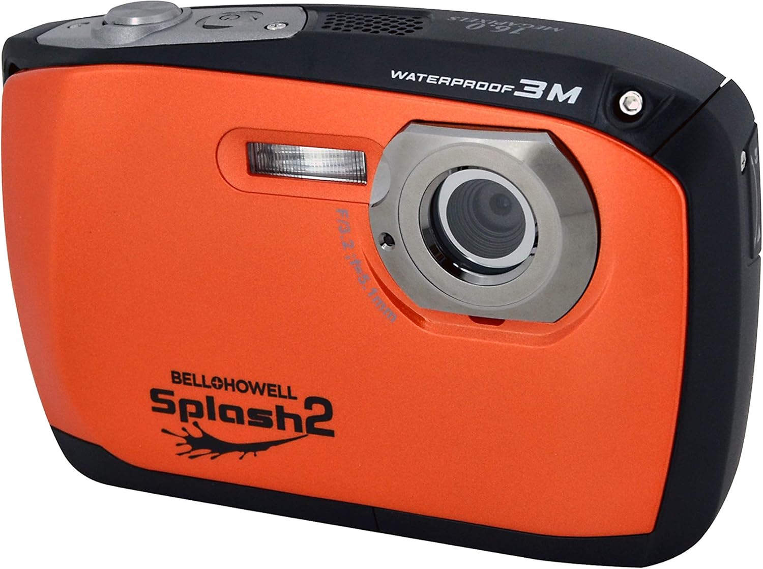 Amazon.com : Bell+Howell Splash II WP16-O 16MP Waterproof Digital ...