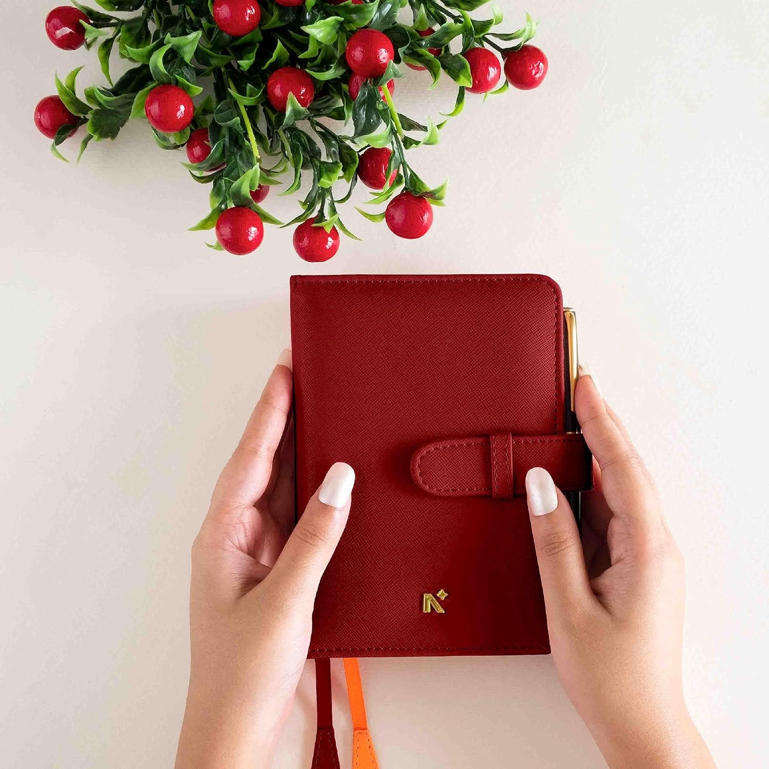 NEORAH – A6 Cover [ SLEEVE ONLY ] with Loop Closure | Handcrafted FAUX ...