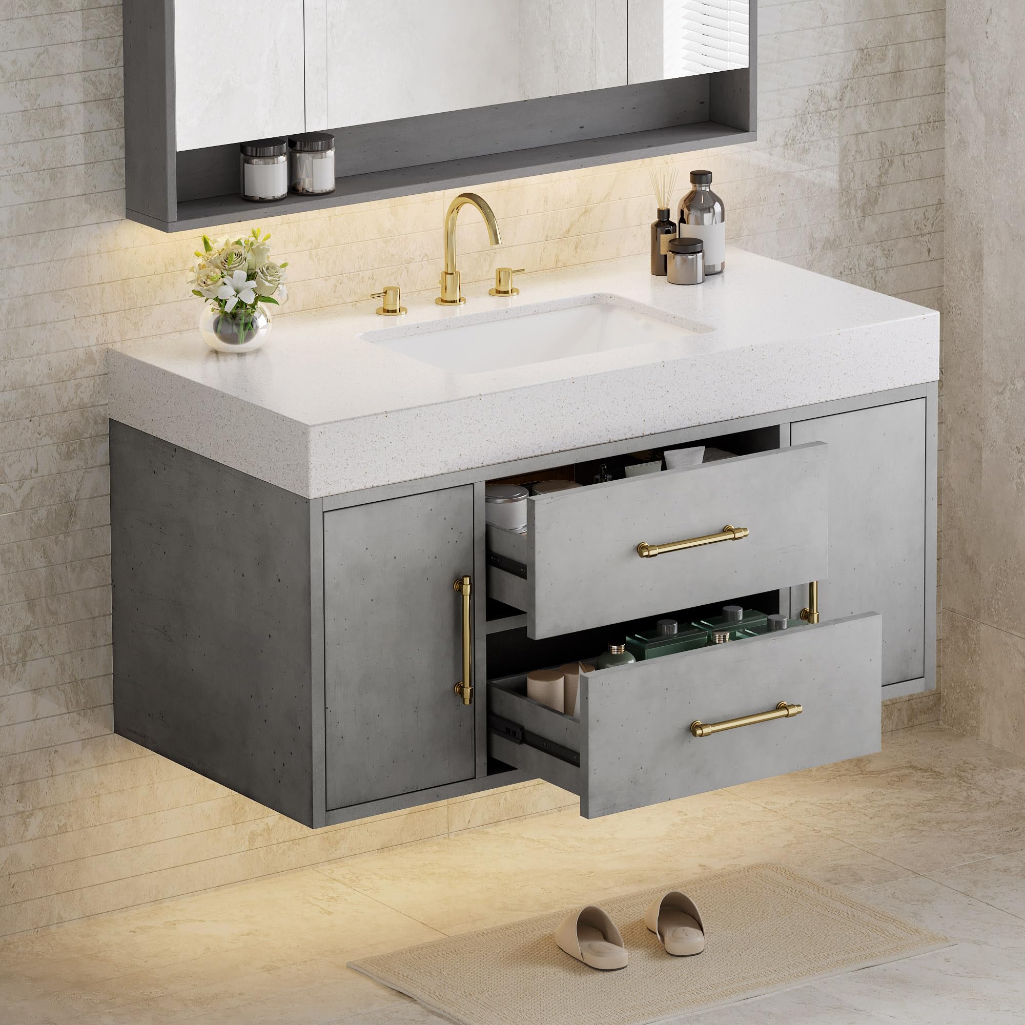 40 Inch Bathroom Vanity With Granite Top 40 Inch Bathroom Vanity