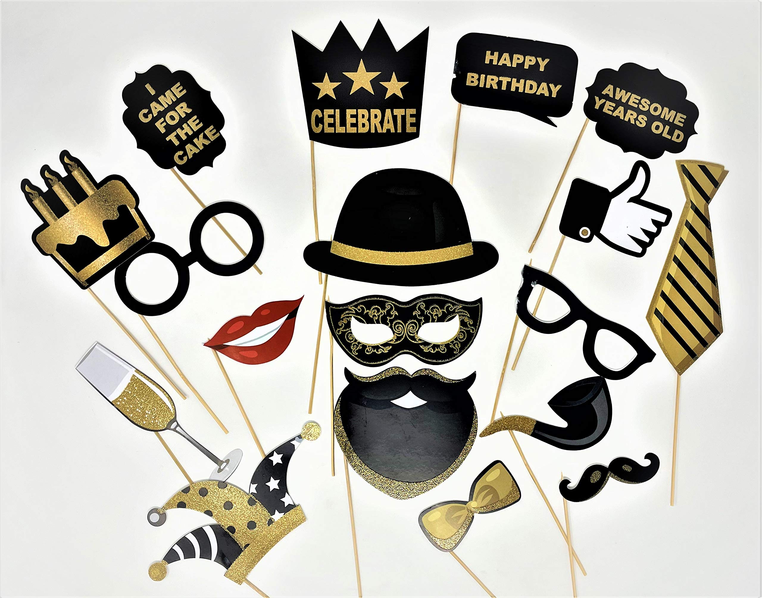 Mustache Printable Photo Props