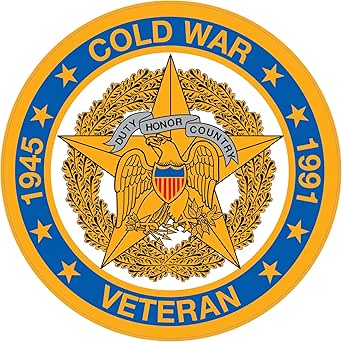 Amazon.com: MEDALS OF AMERICA EST. 1976 Cold War Veteran Decals 12 Inch ...
