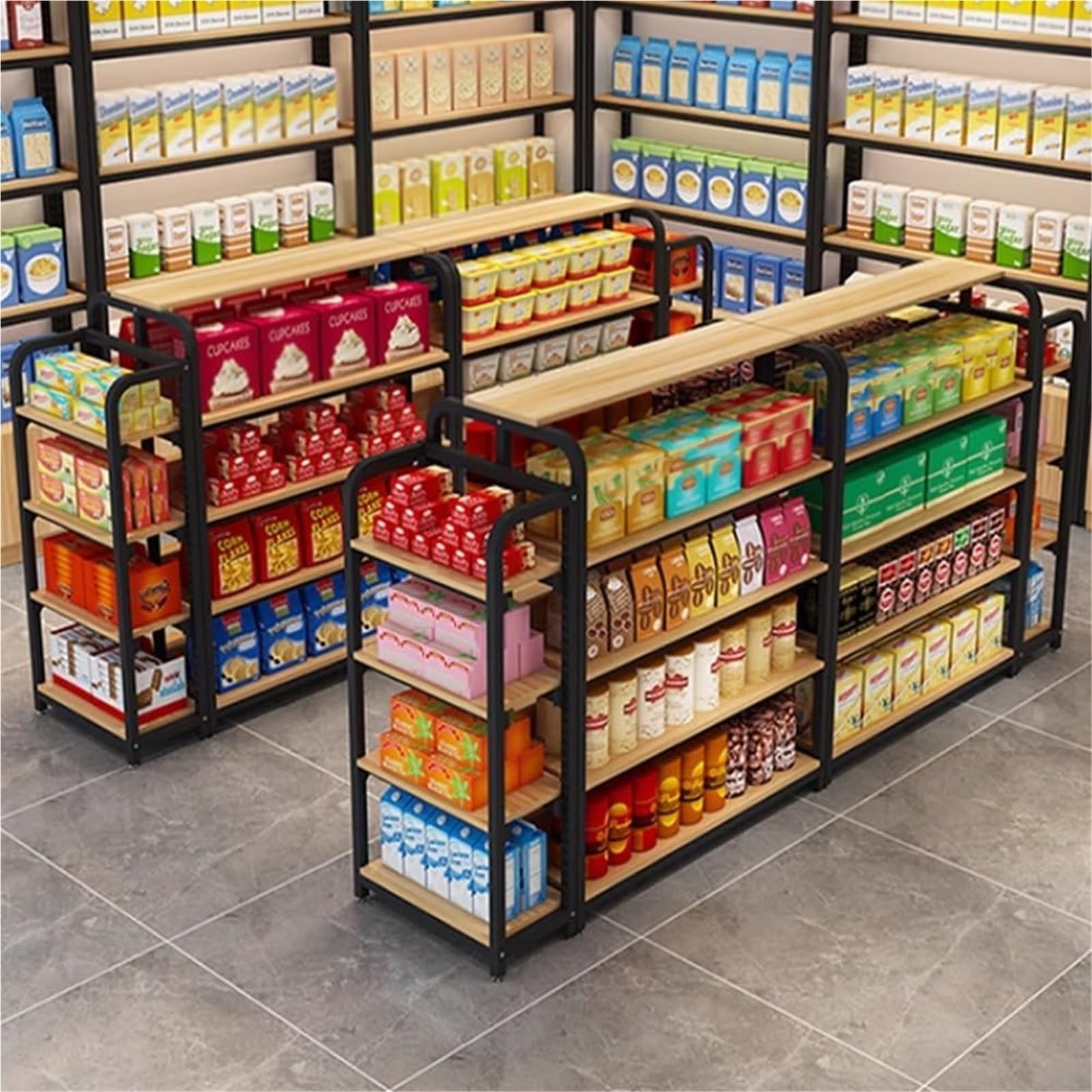 Snapklik.com : Fangool Commercial Supermarket Shelf,Candy Display Rack ...