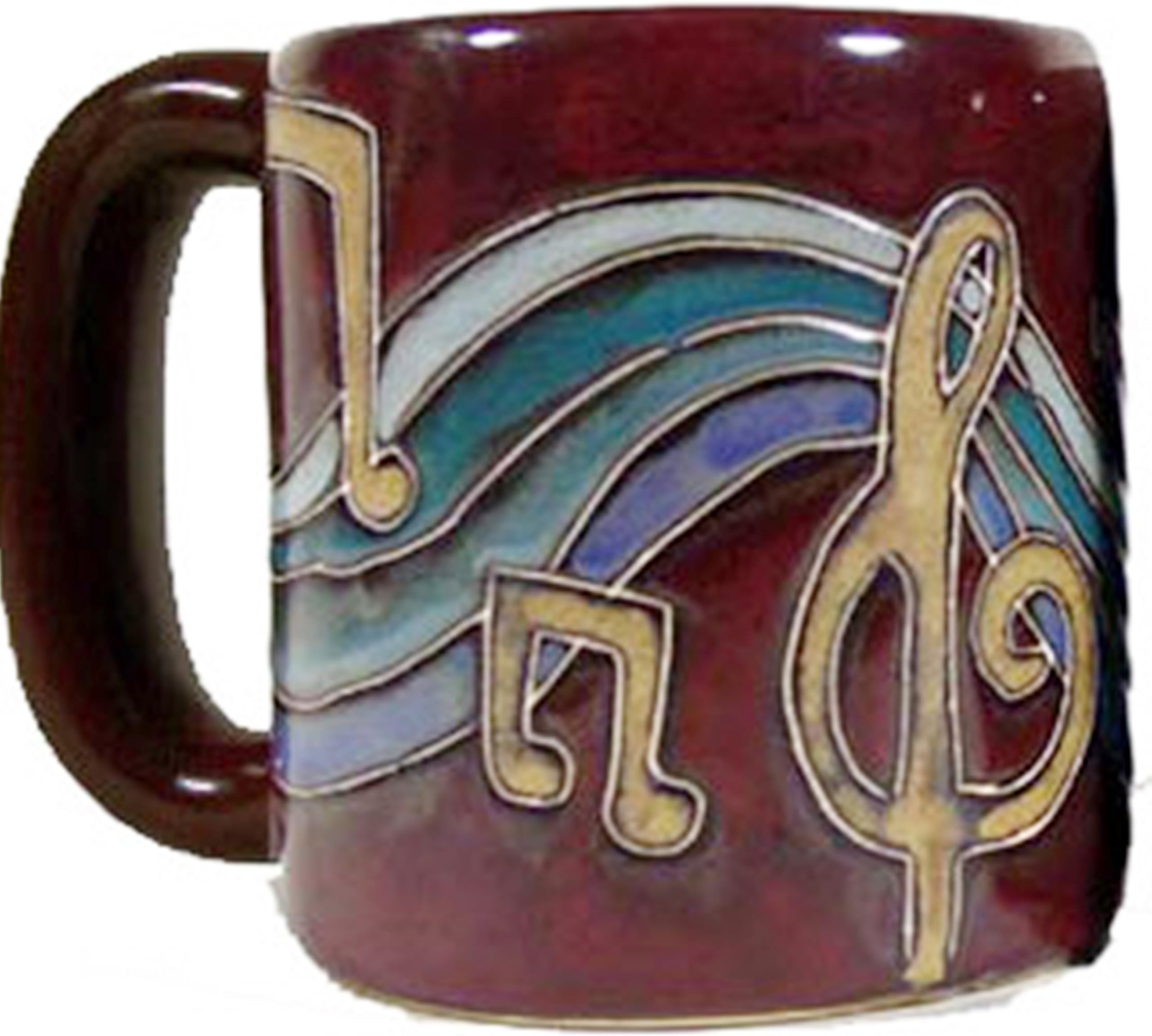 Amazon.com | Mara Stoneware 16 oz. Heart of Gold: Coffee Cups & Mugs