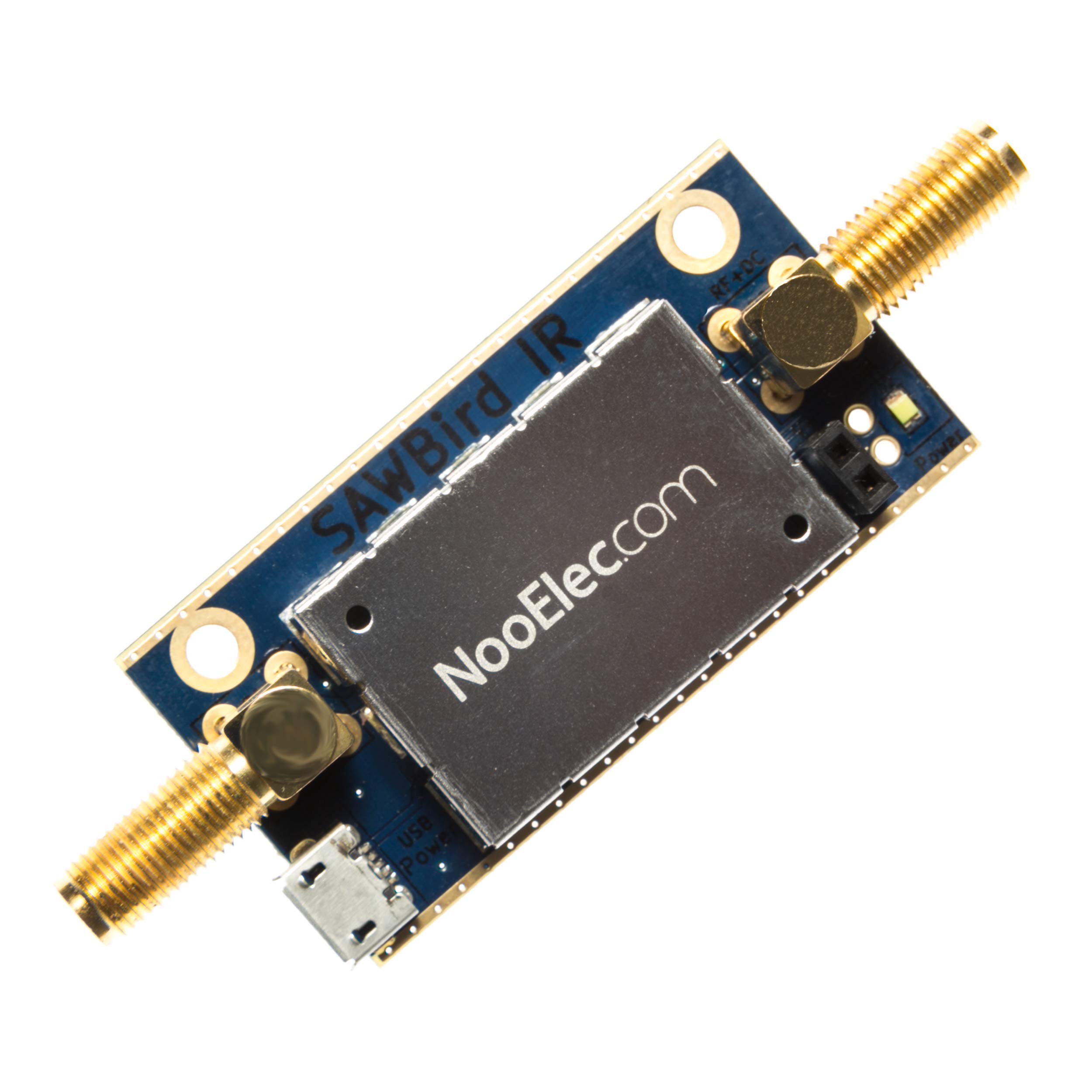 Nooelec SAWbird IR Barebones - Premium Dual Ultra-Low Noise Amplifier (LNA) & SAW Filter Module ...