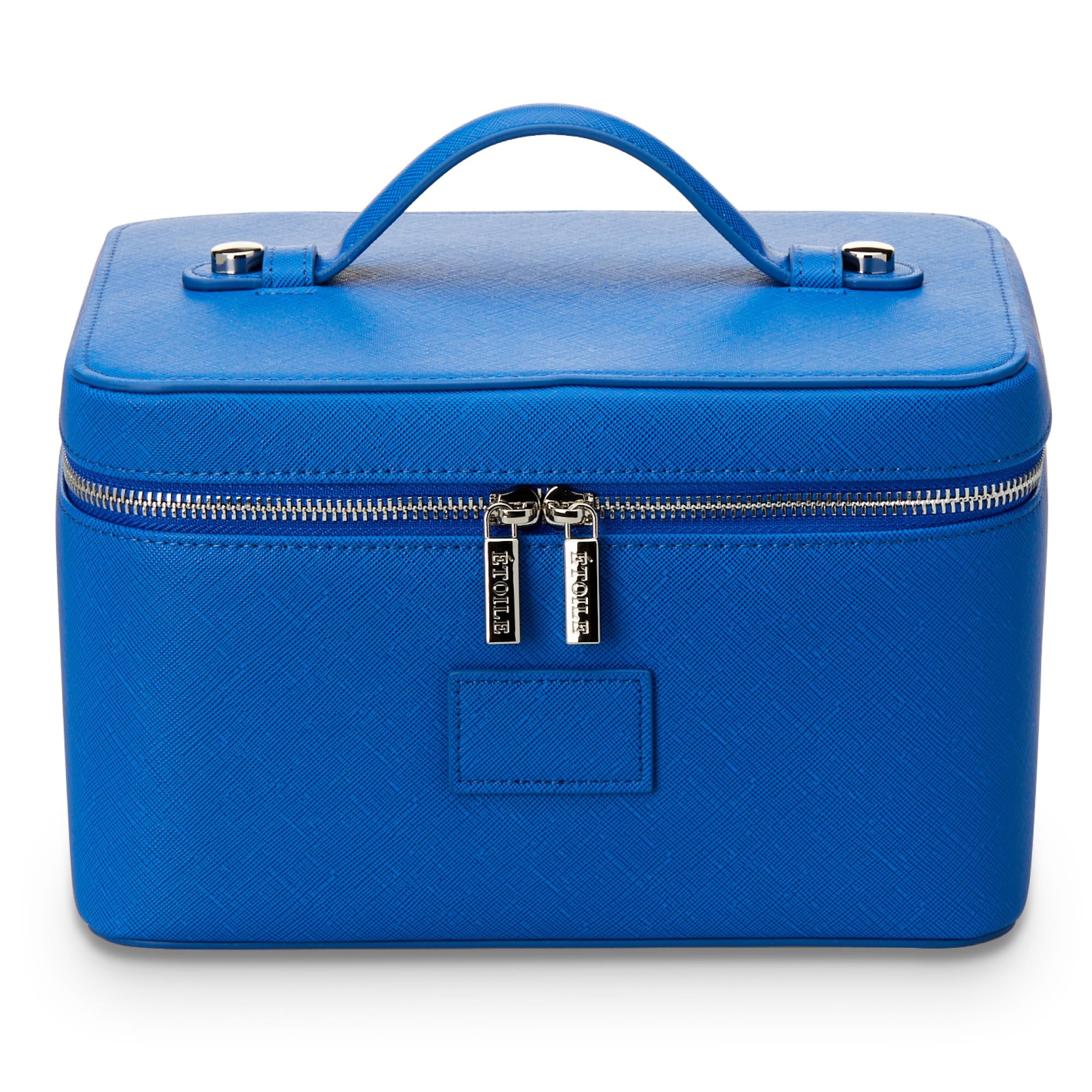 Amazon.com: ETOILE - Vanity Case Cobalt - Stylish Travel Makeup Bag Organizer with Dividers ...