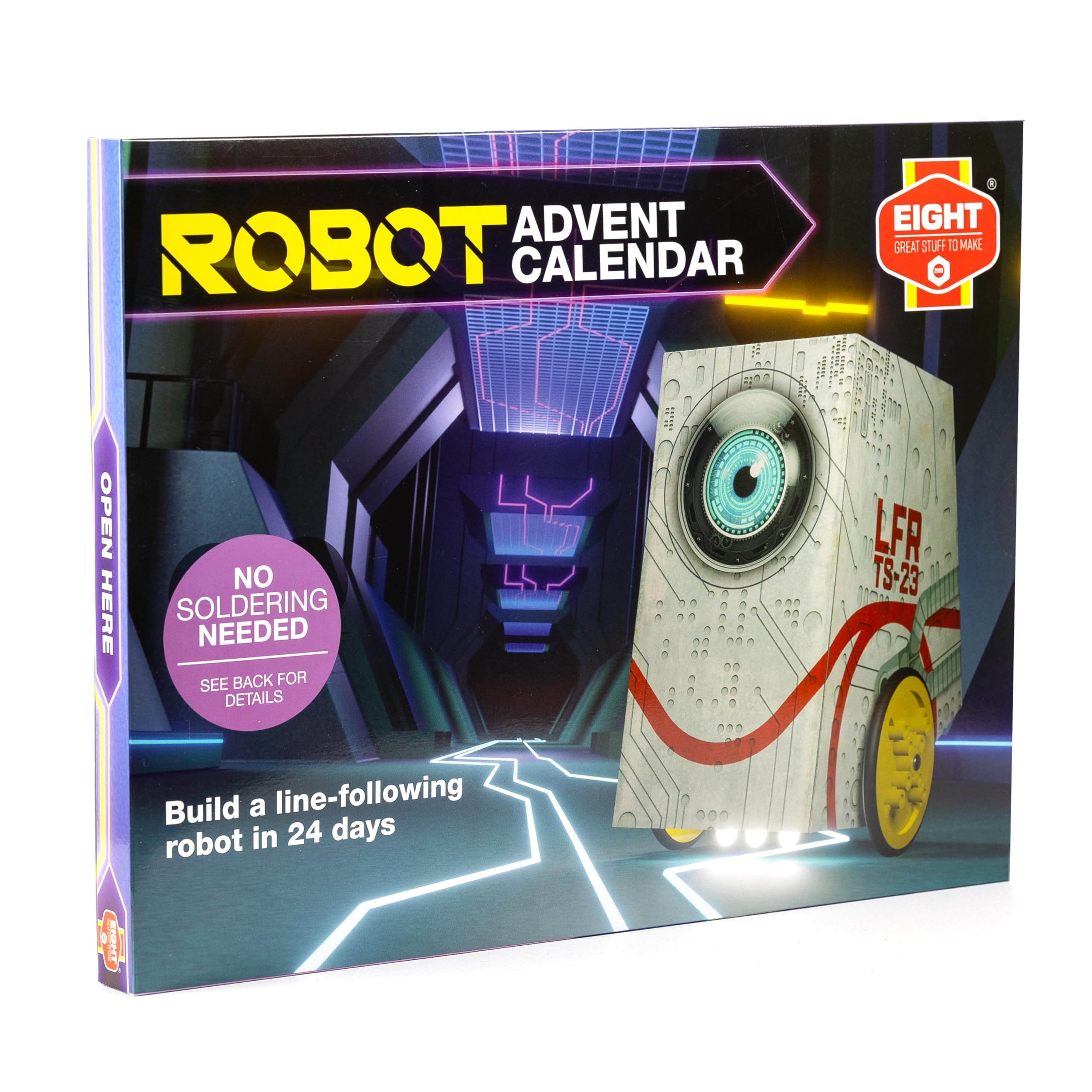 EIGHT Advent Calendar Kit - Build Your Own Robot : Amazon.co.uk: Toys ...