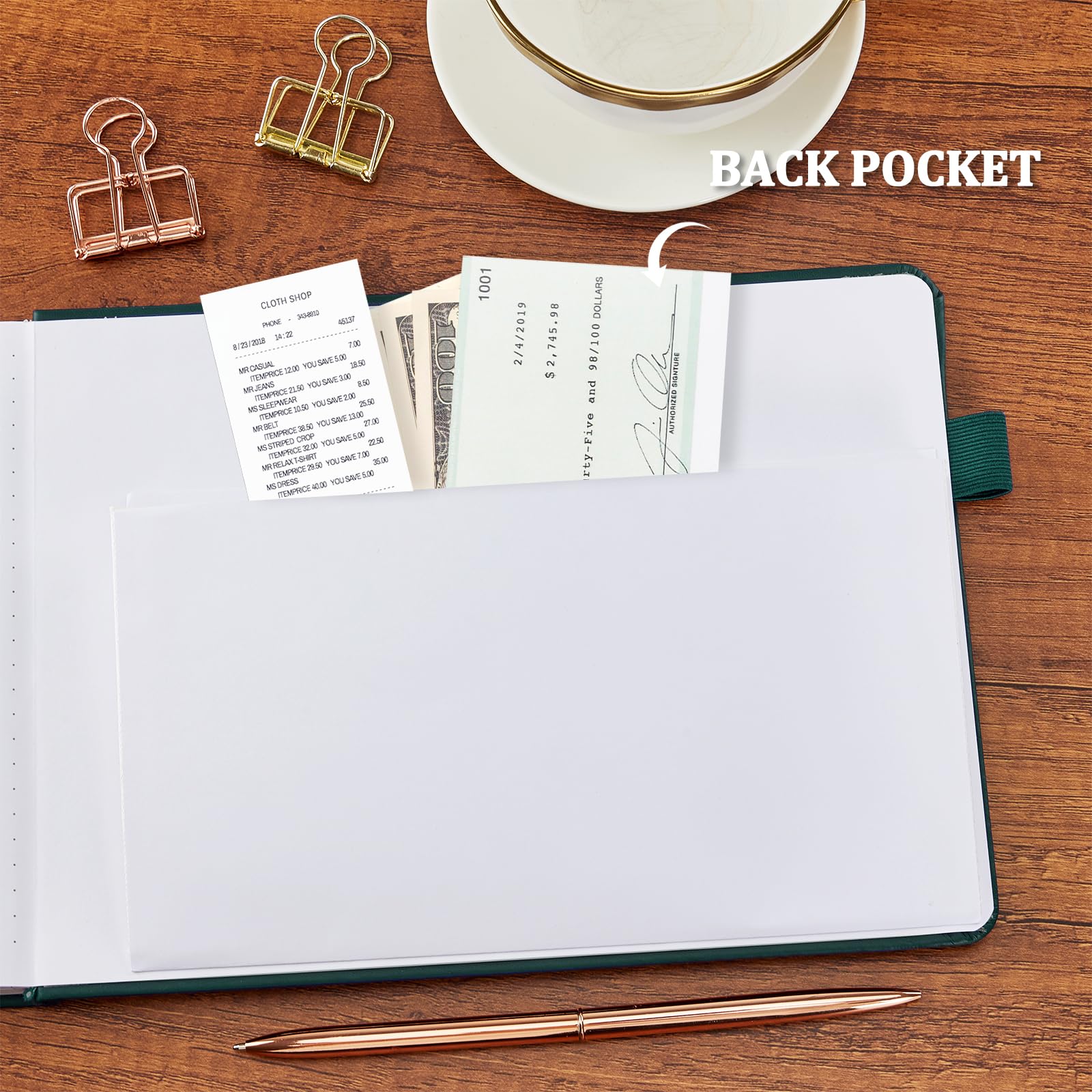 Snapklik.com : JUBTIC Accounting Ledger Book Horizontal - Expense ...