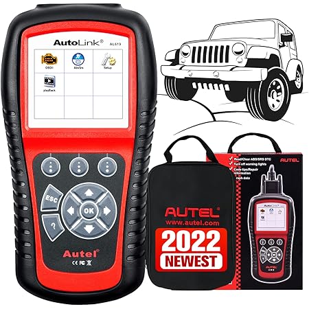 Autel AutoLink AL519 Universal OBD2 Reader Car Diagnostic Scanner Tool ...
